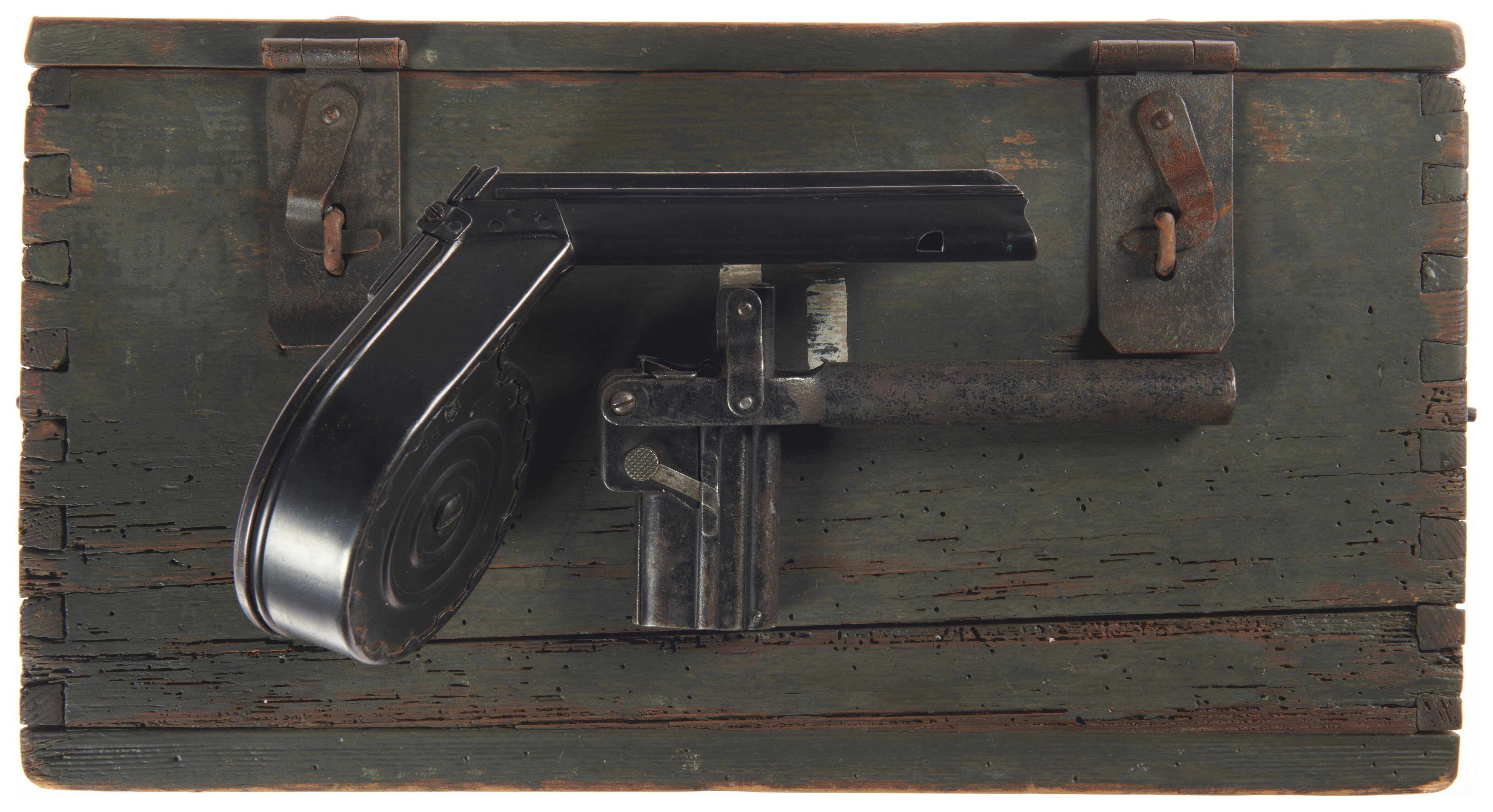 Imperial German P-Kasten Luger Snail Drum Magazine Crate | Rock Island ...