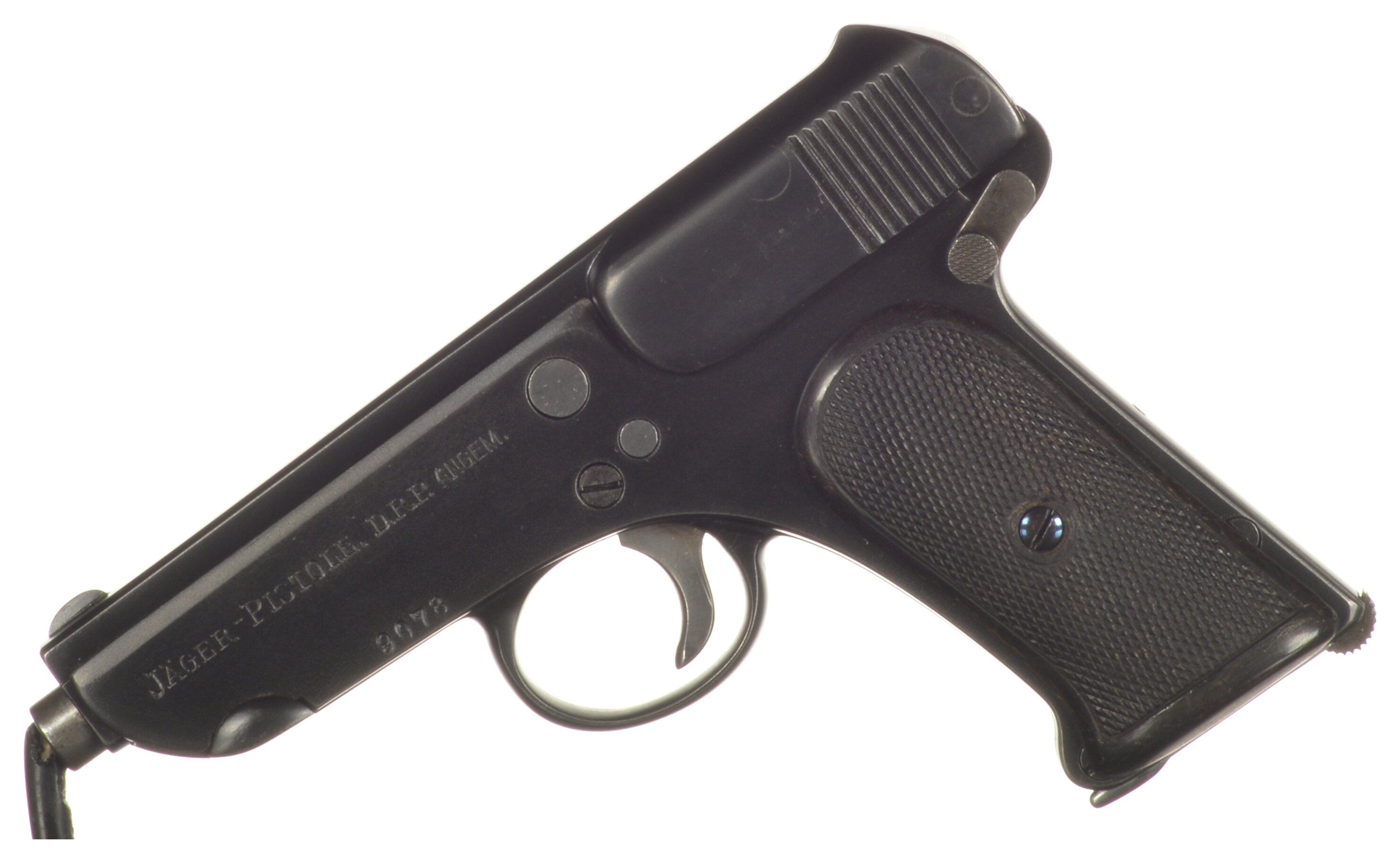 World War I Era German Jager Waffenfabrik Jager Pistol | Rock Island ...
