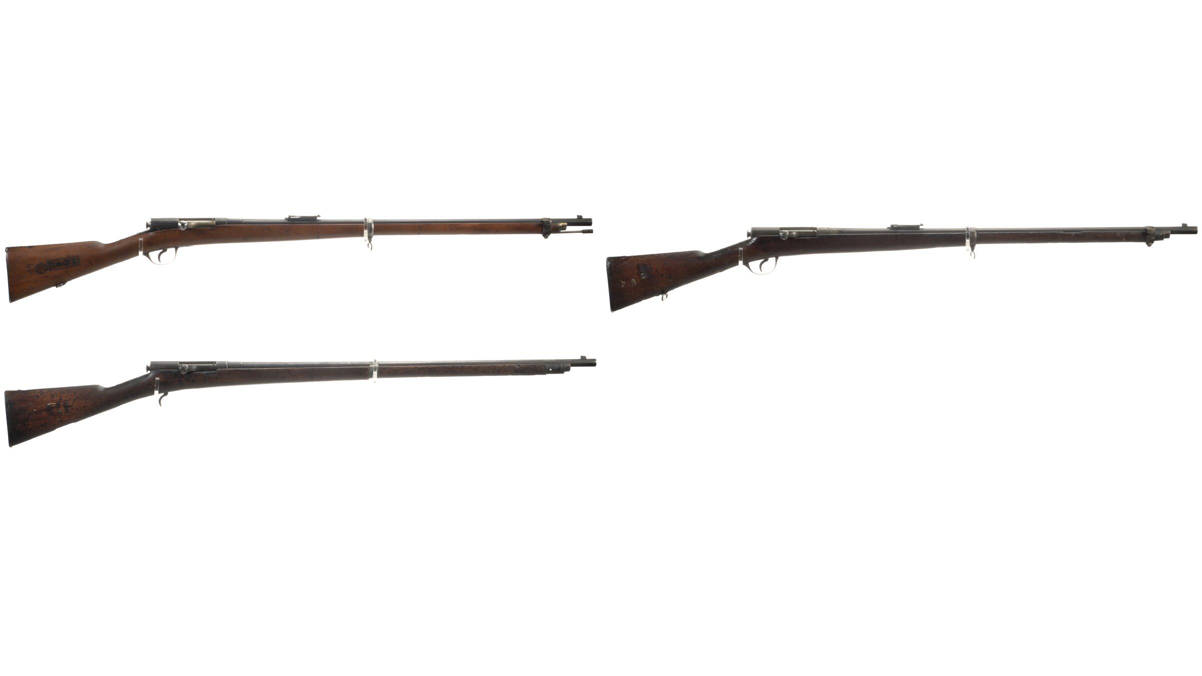 Three Antique Japanese Military Type 18 Murata Rifles | Rock Island Auction