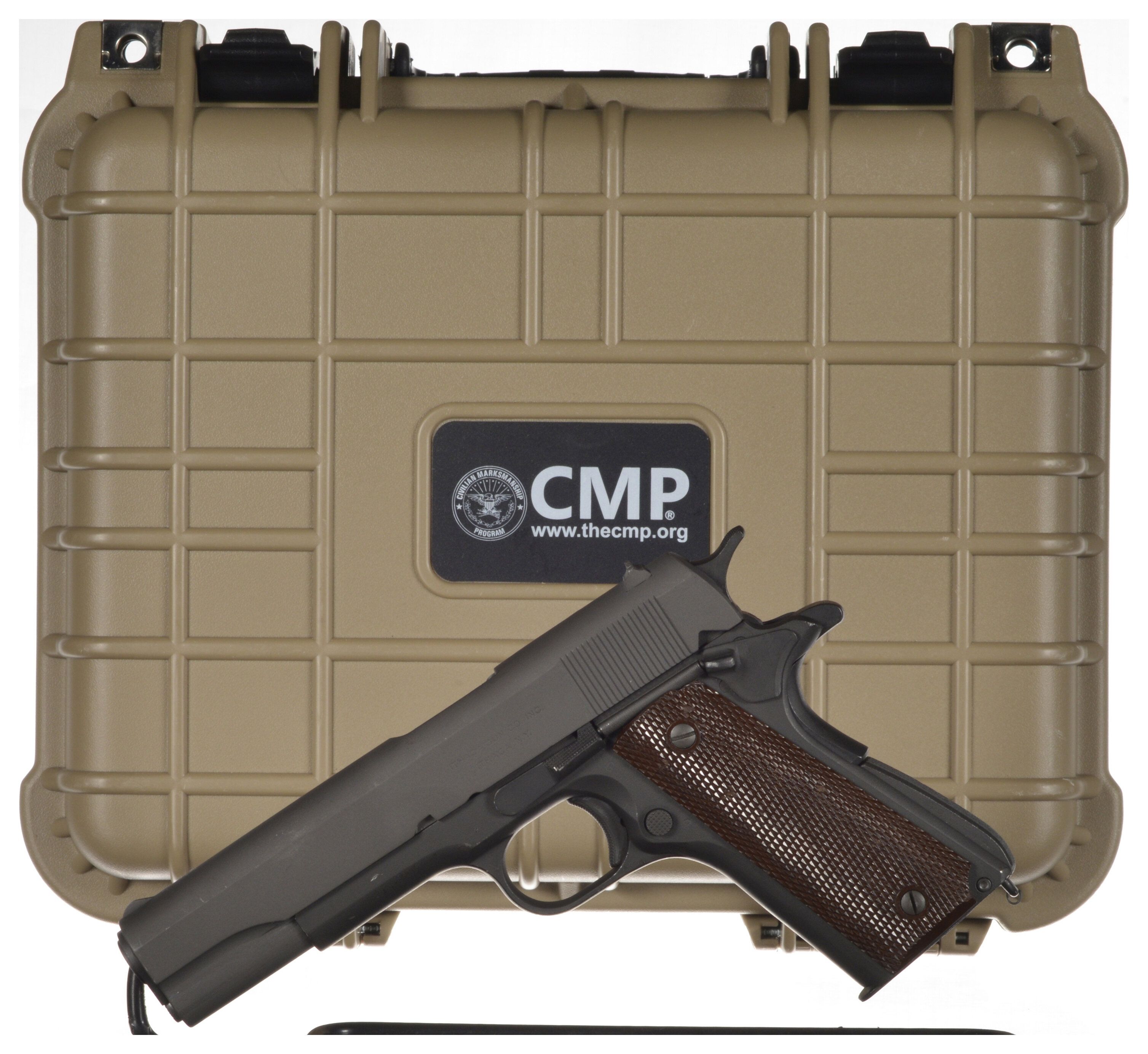 U.S. Colt Model 1911A1 Pistol with CMP Certificate and Case | Rock ...