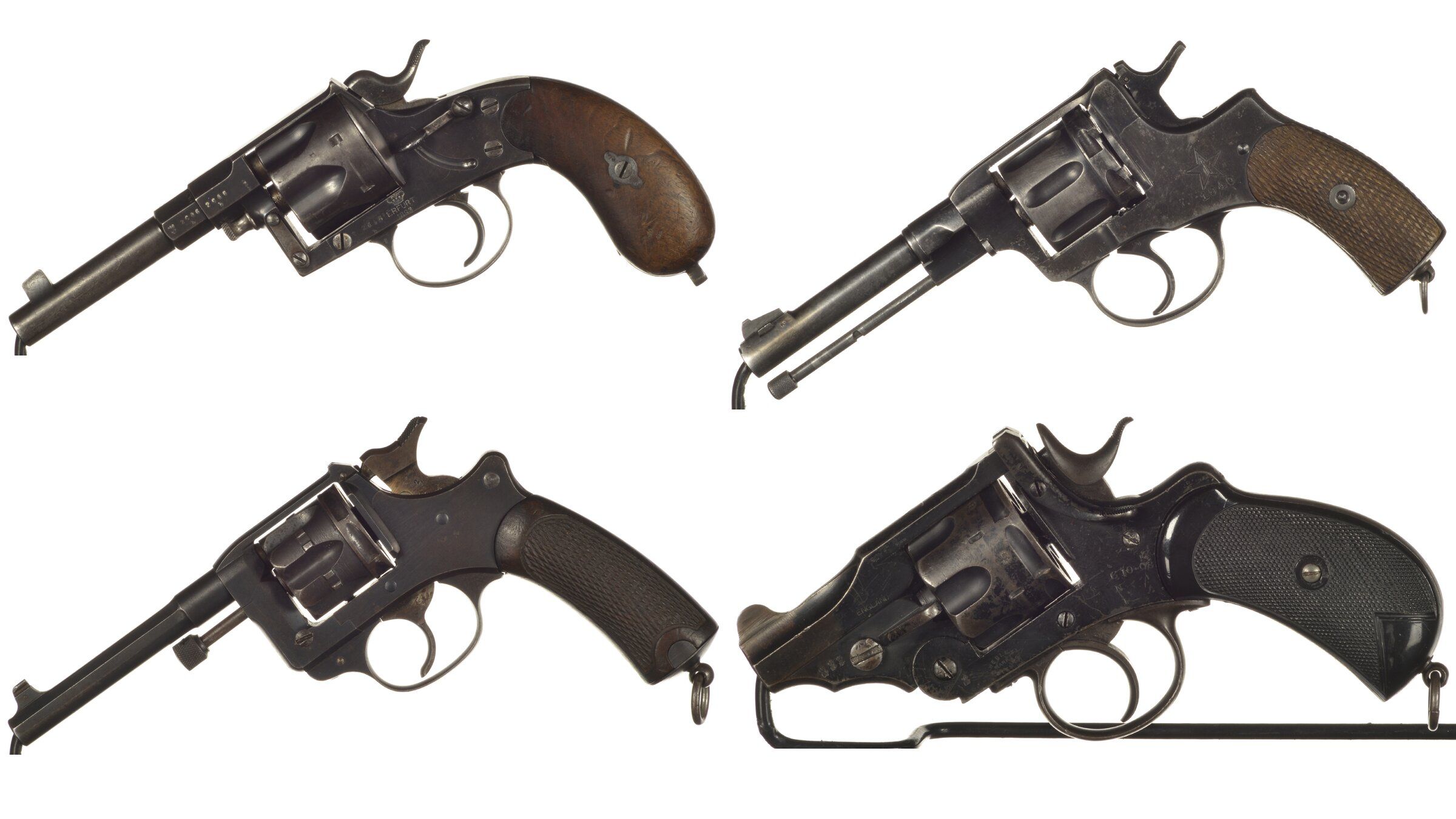 Four European Military Revolvers | Rock Island Auction