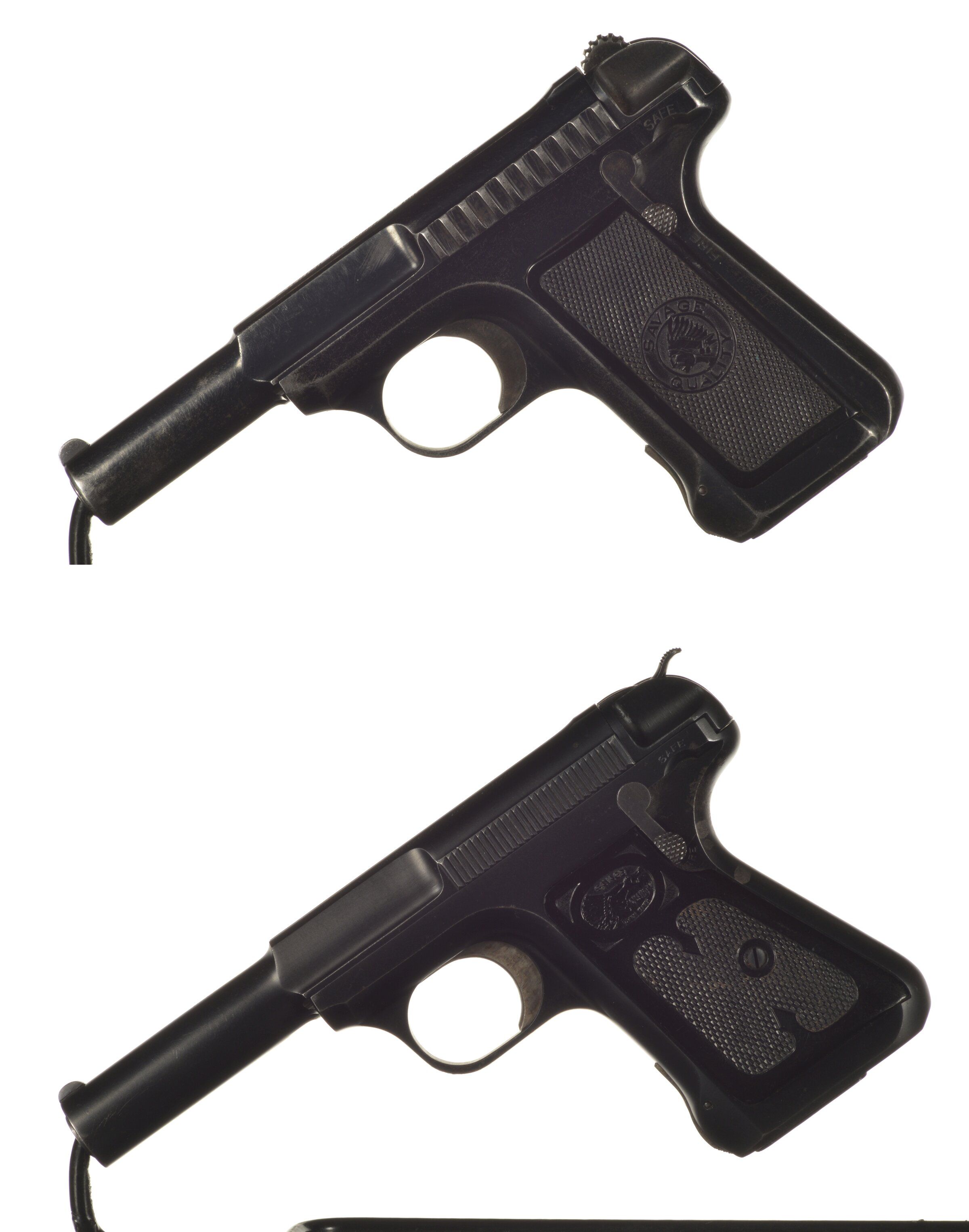 Two Savage Semi-Automatic Pistols | Rock Island Auction