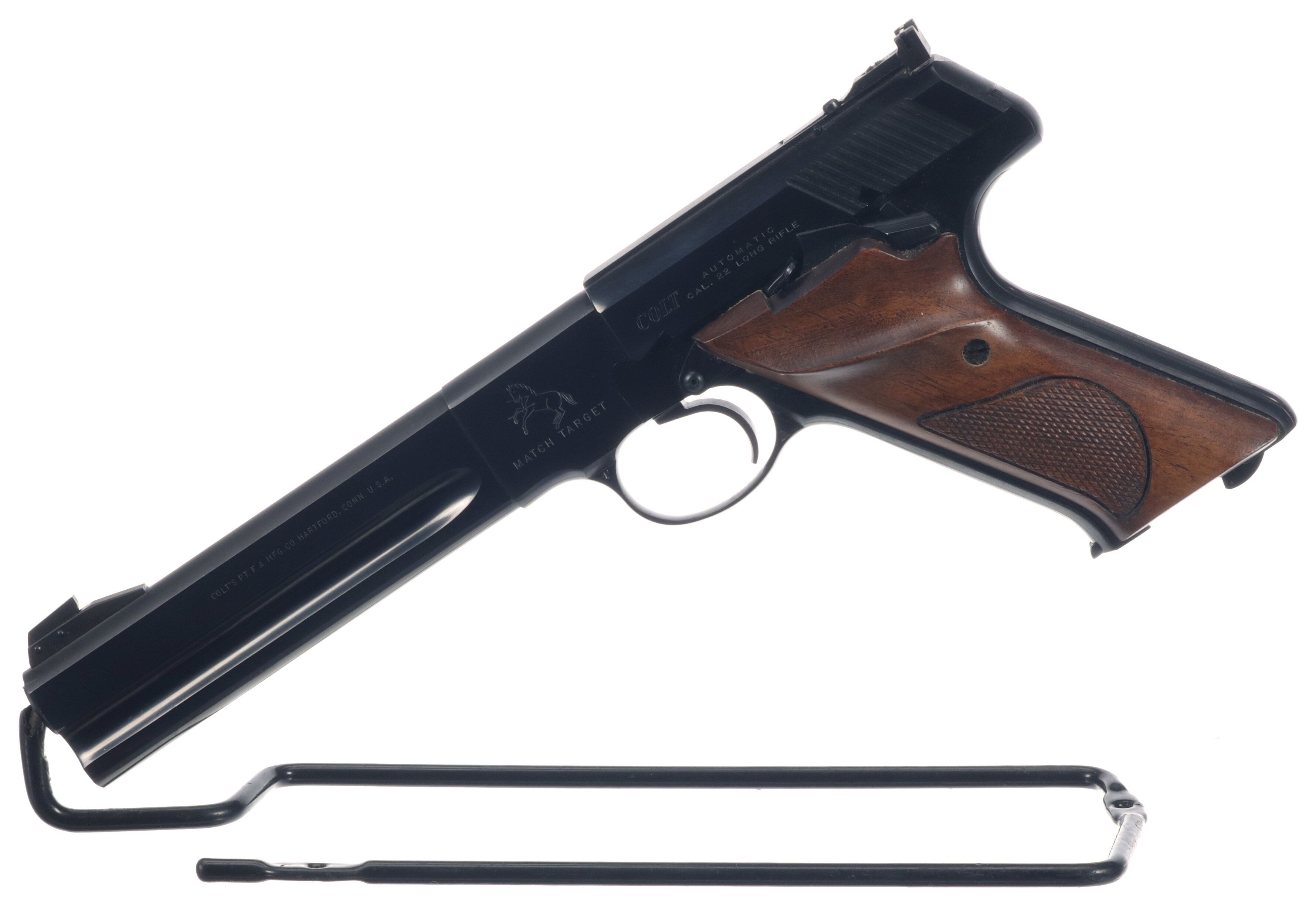 Colt Second Series Woodman Match Target Semi-Automatic Pistol | Rock ...