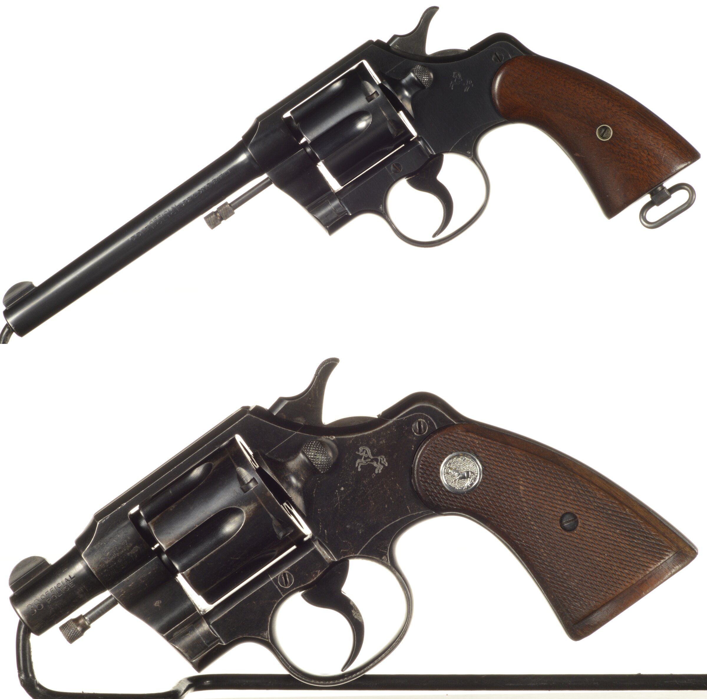 Two Colt Official Police Double Action Revolvers | Rock Island Auction