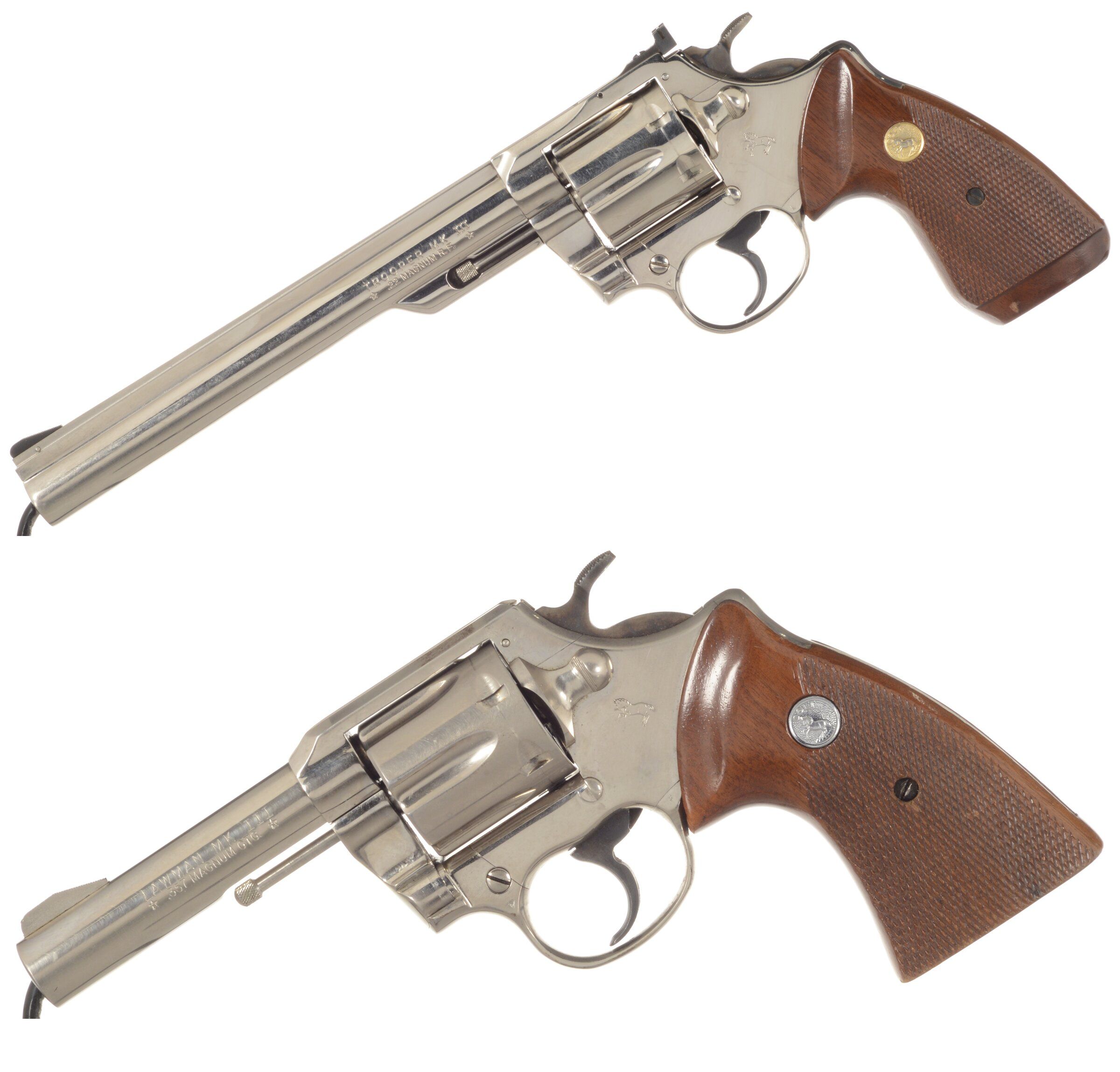 Two Colt Double Action Revolvers | Rock Island Auction