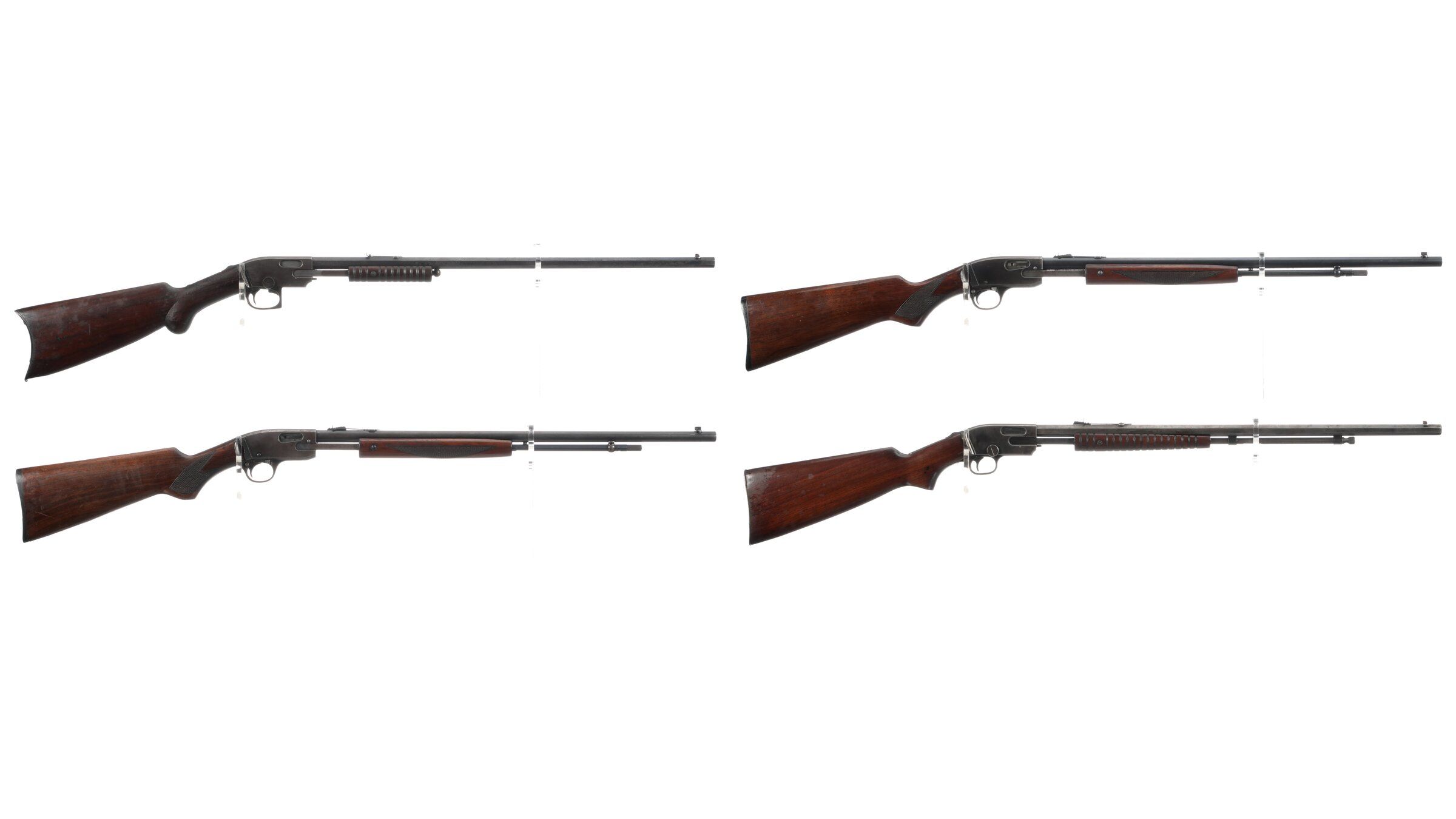 Four Slide Action Rifles | Rock Island Auction