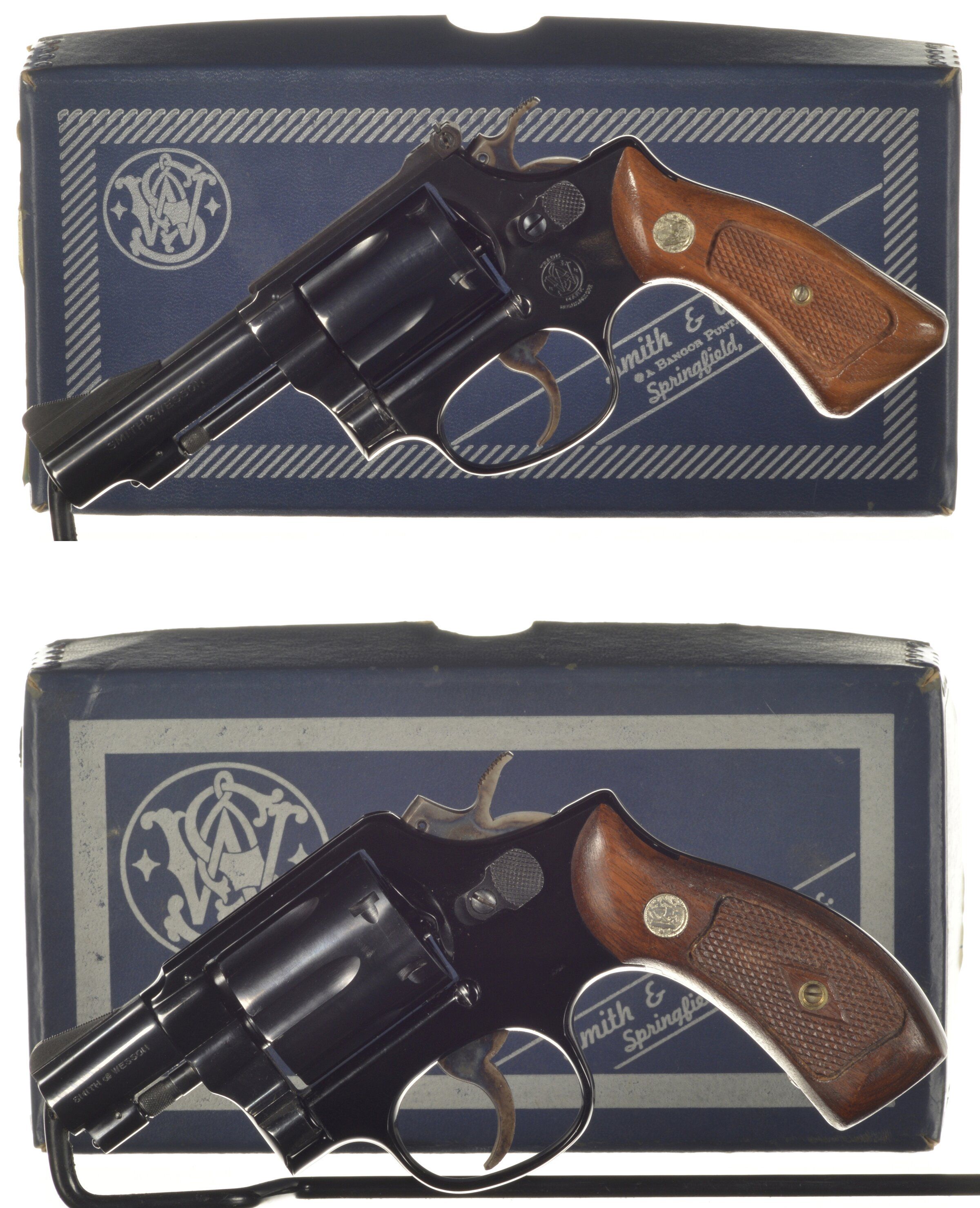 Two Smith & Wesson Double Action Revolvers with Boxes | Rock Island Auction