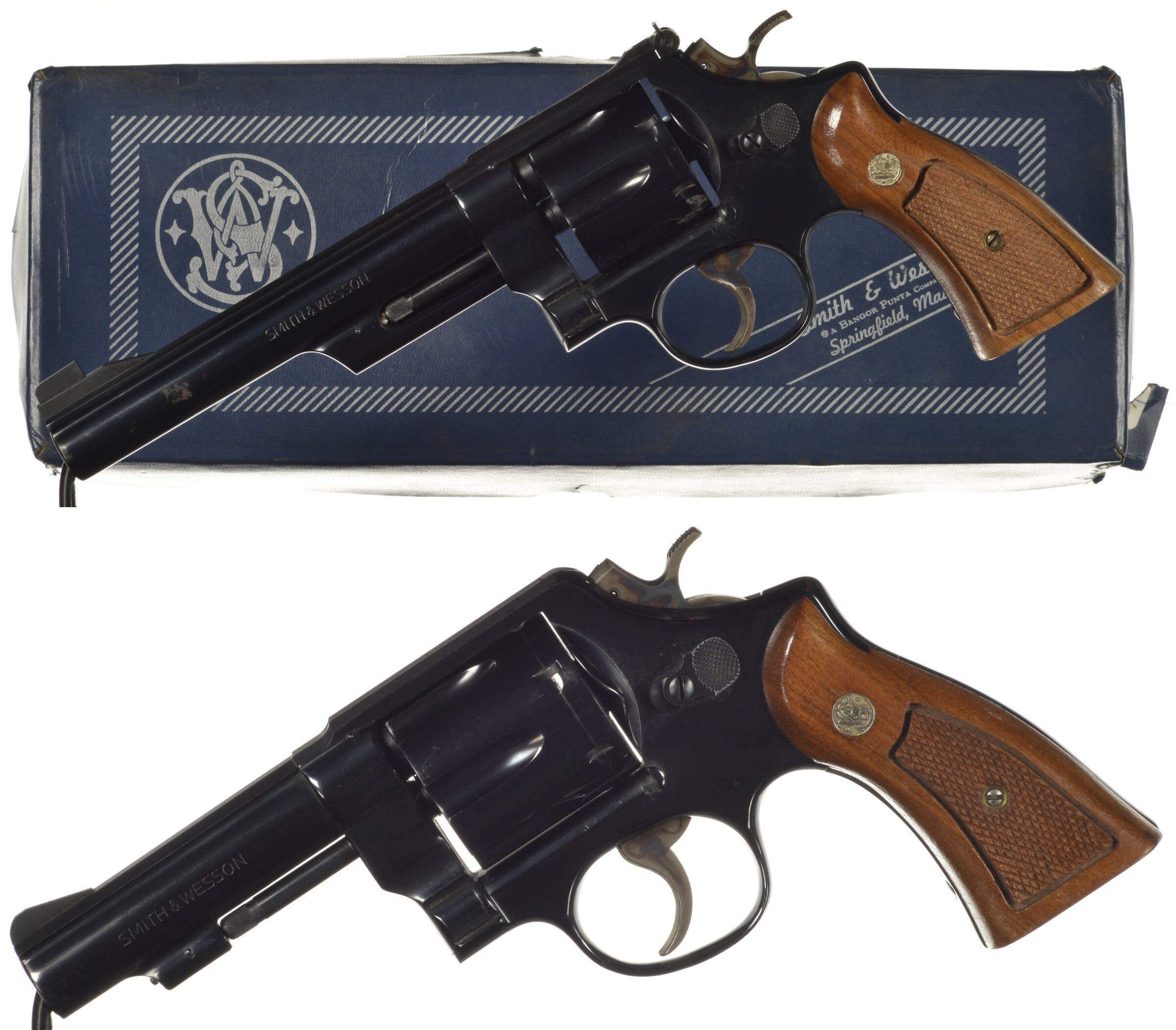 Two Smith & Wesson Double Action Revolvers | Rock Island Auction