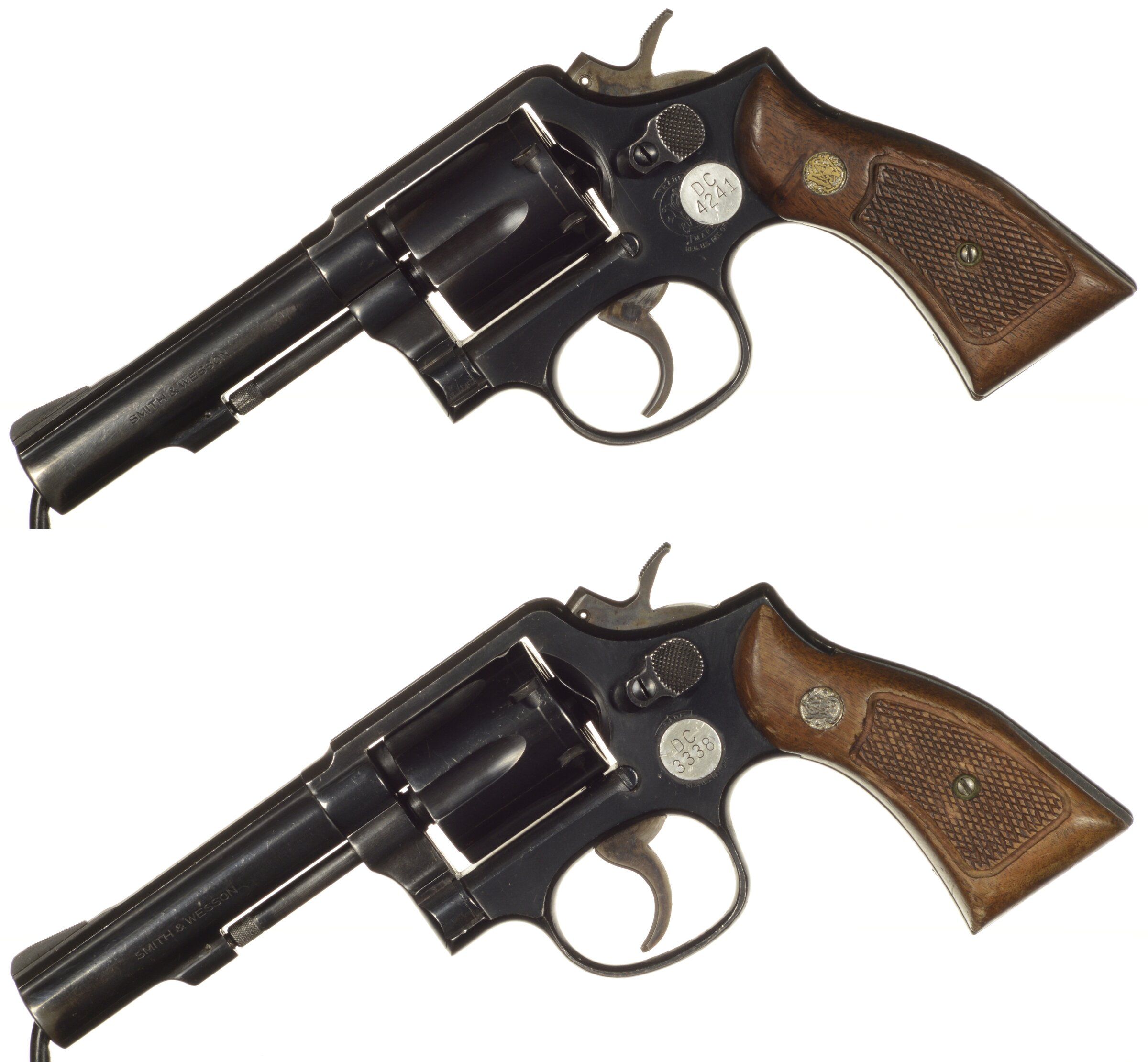 Two Washington D.C. Police Smith & Wesson Model 10 Revolvers | Rock ...