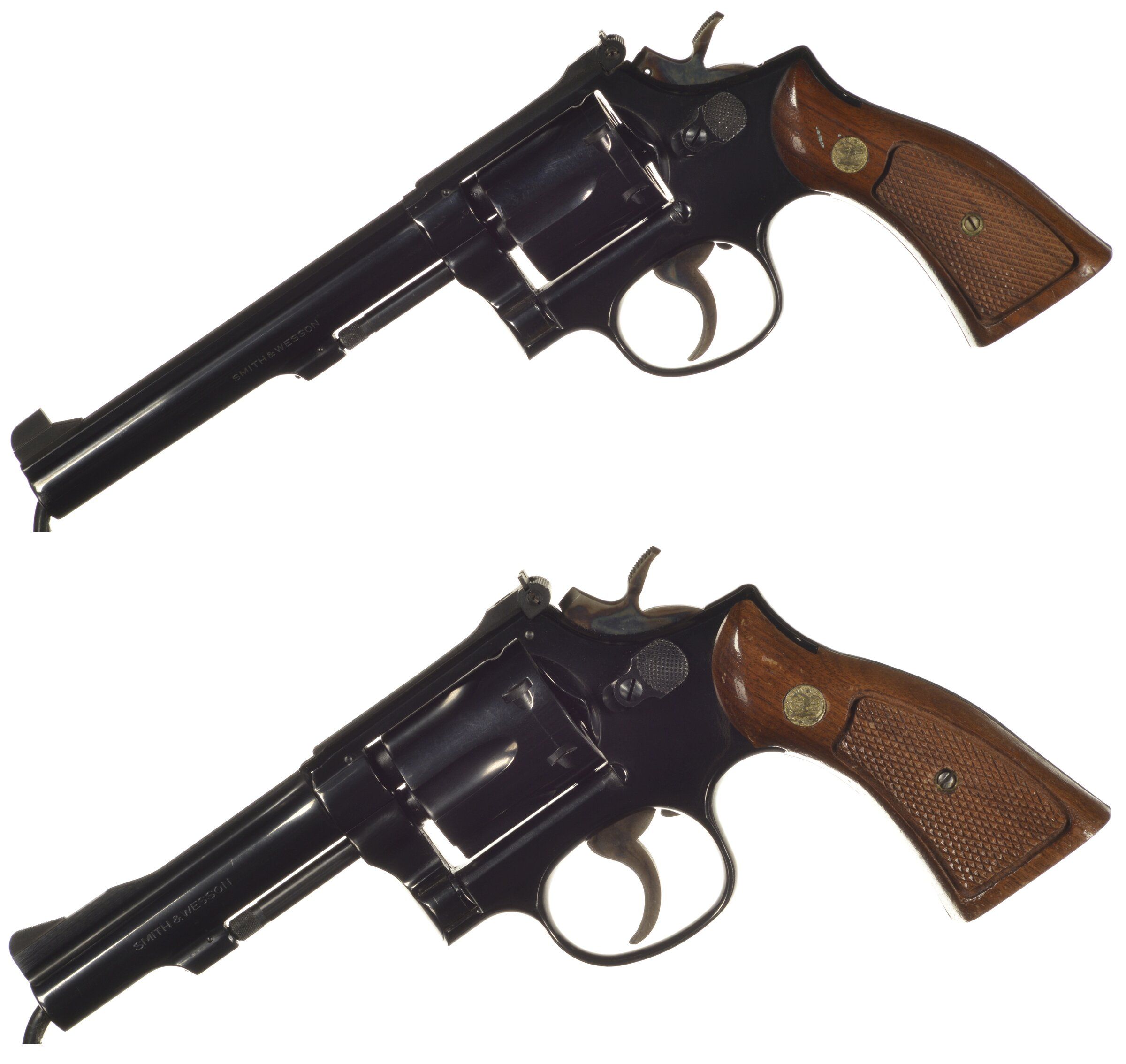 Two Smith & Wesson Double Action Revolvers | Rock Island Auction
