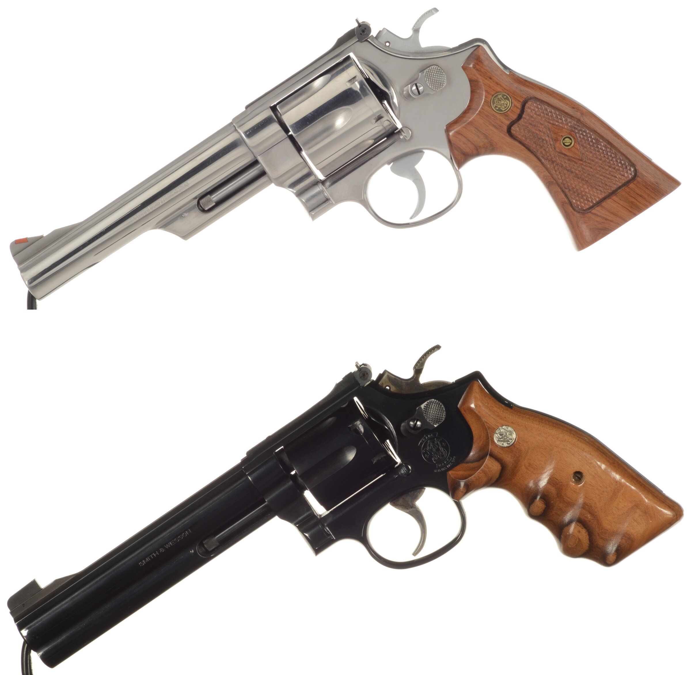 Two Smith & Wesson Double Action Revolvers | Rock Island Auction