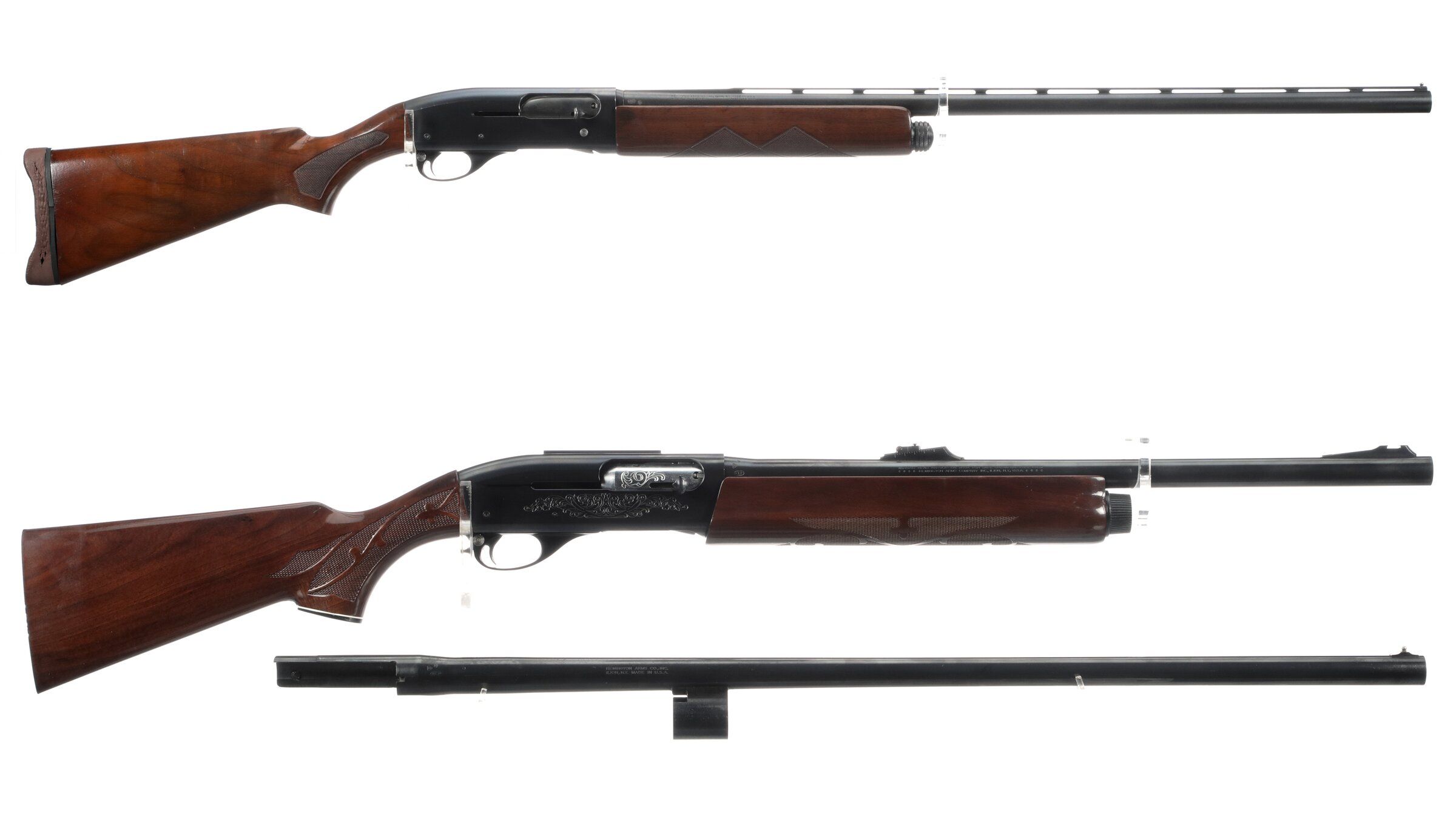 Two Remington Semi-Automatic Shotguns | Rock Island Auction
