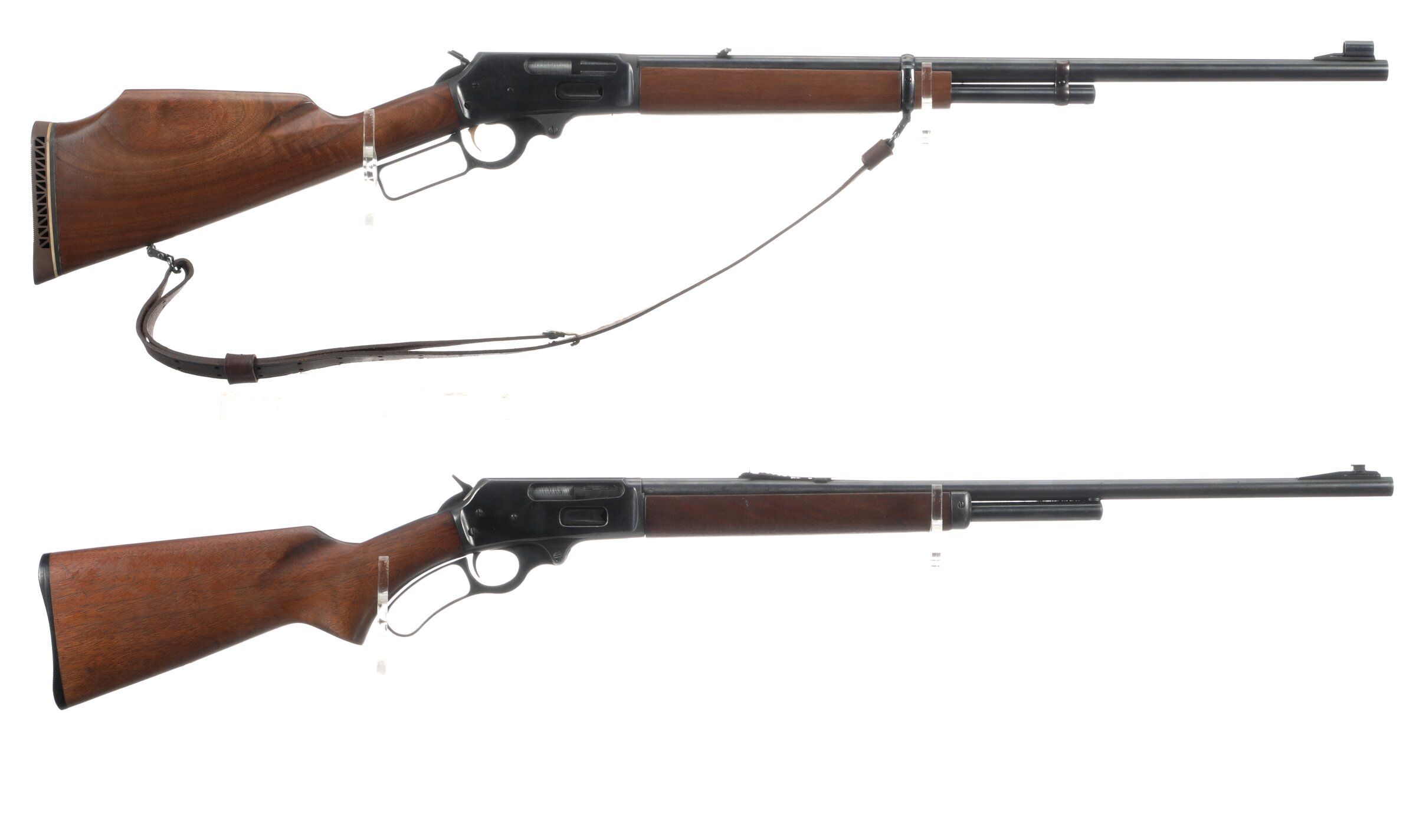 Two Marlin Lever Action Rifles | Rock Island Auction