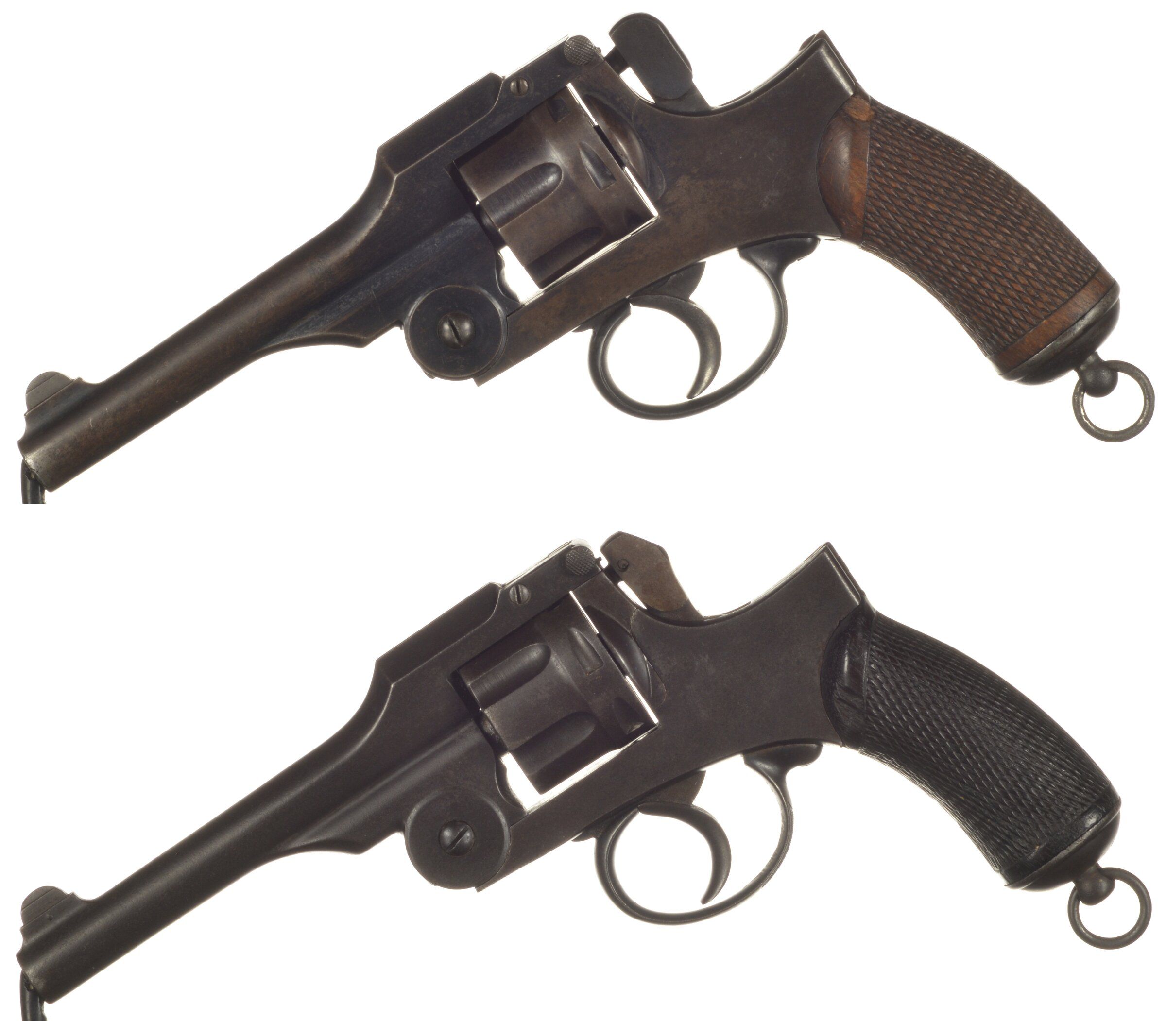 Two Japanese Koishikawa Type 26 Double Action Revolvers | Rock Island ...