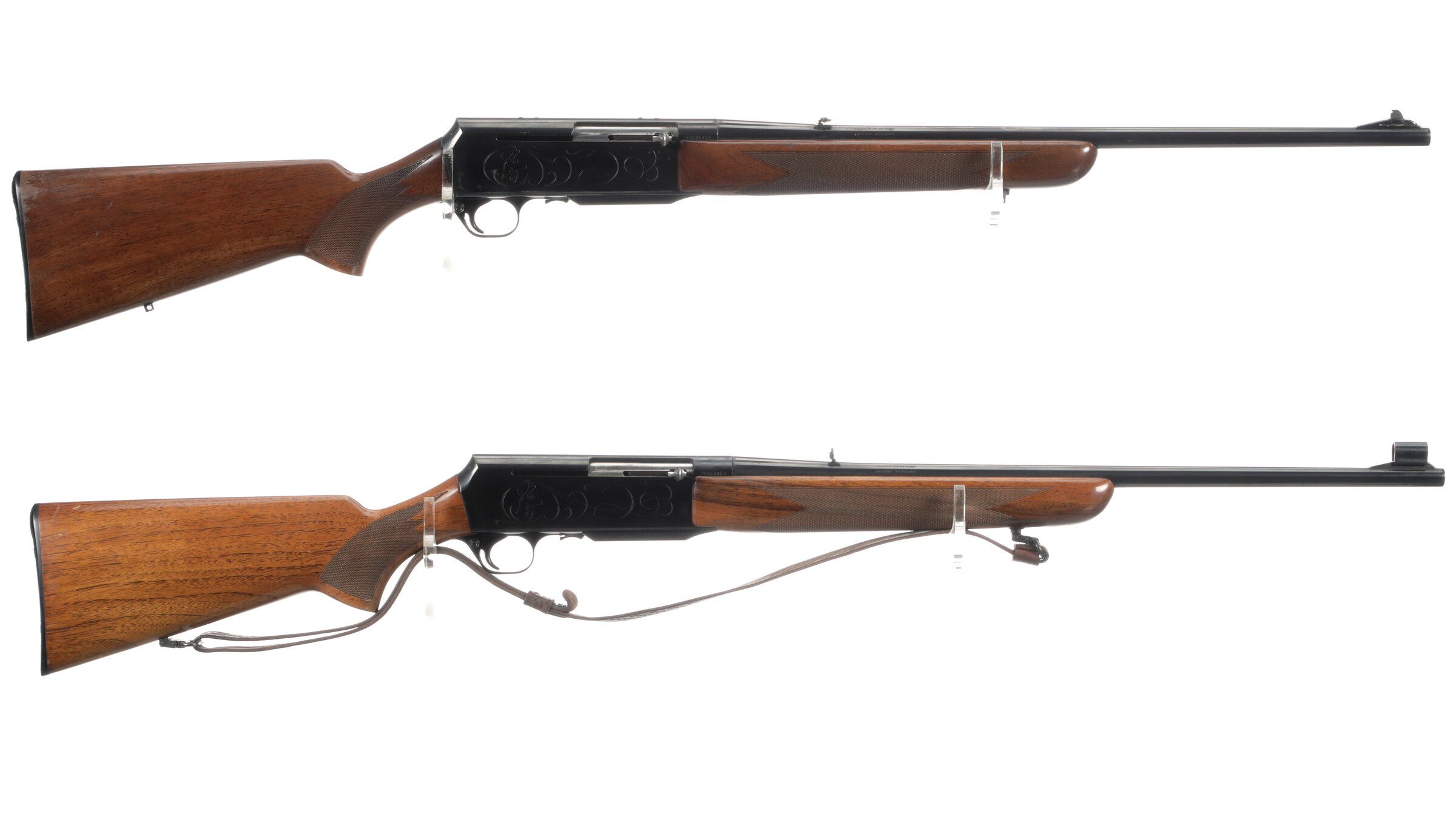 Two Belgian Browning BAR Grade I Semi-Automatic Rifles | Rock Island ...