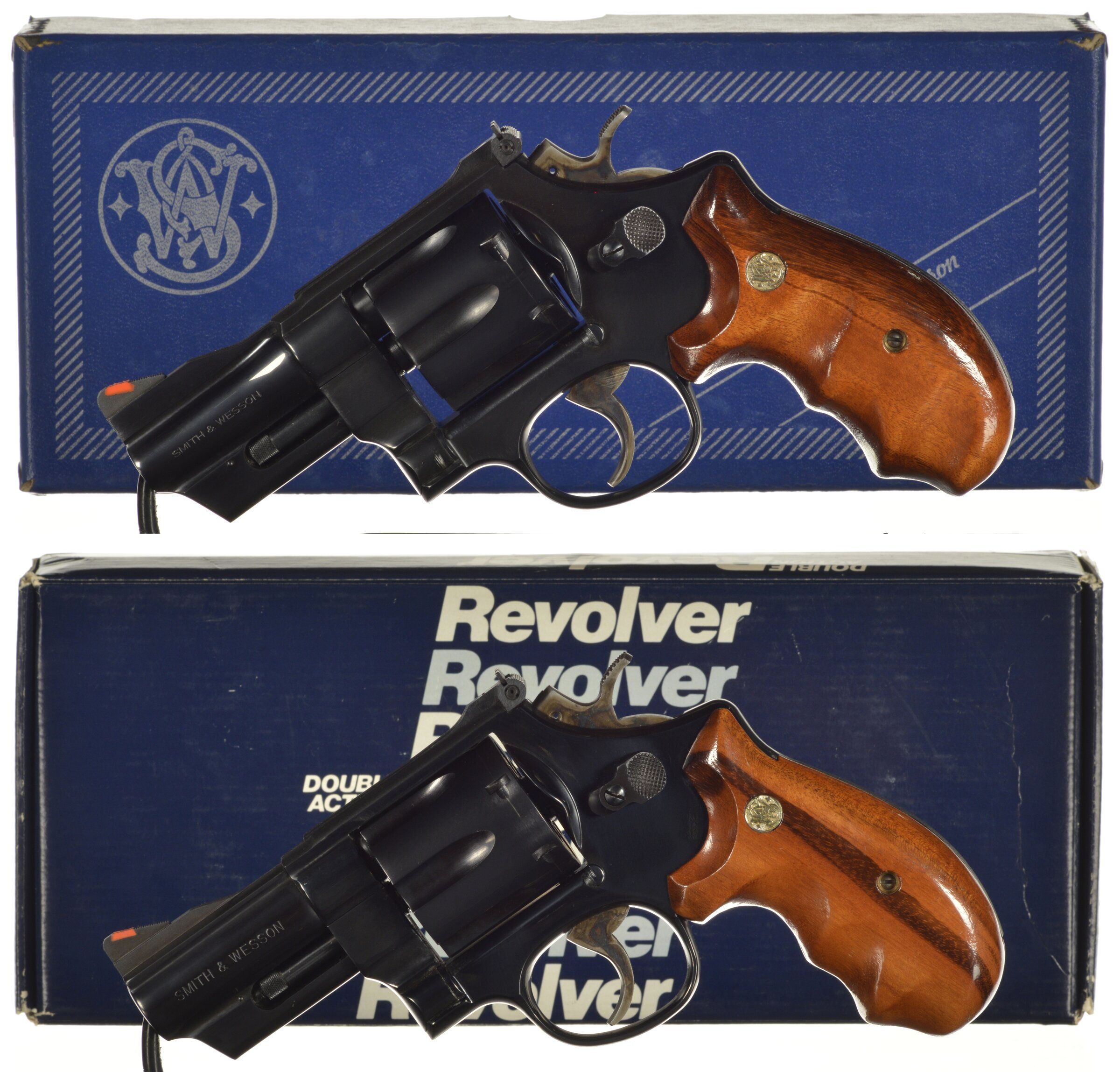 Two Smith & Wesson Double Action Revolvers with Boxes | Rock Island Auction
