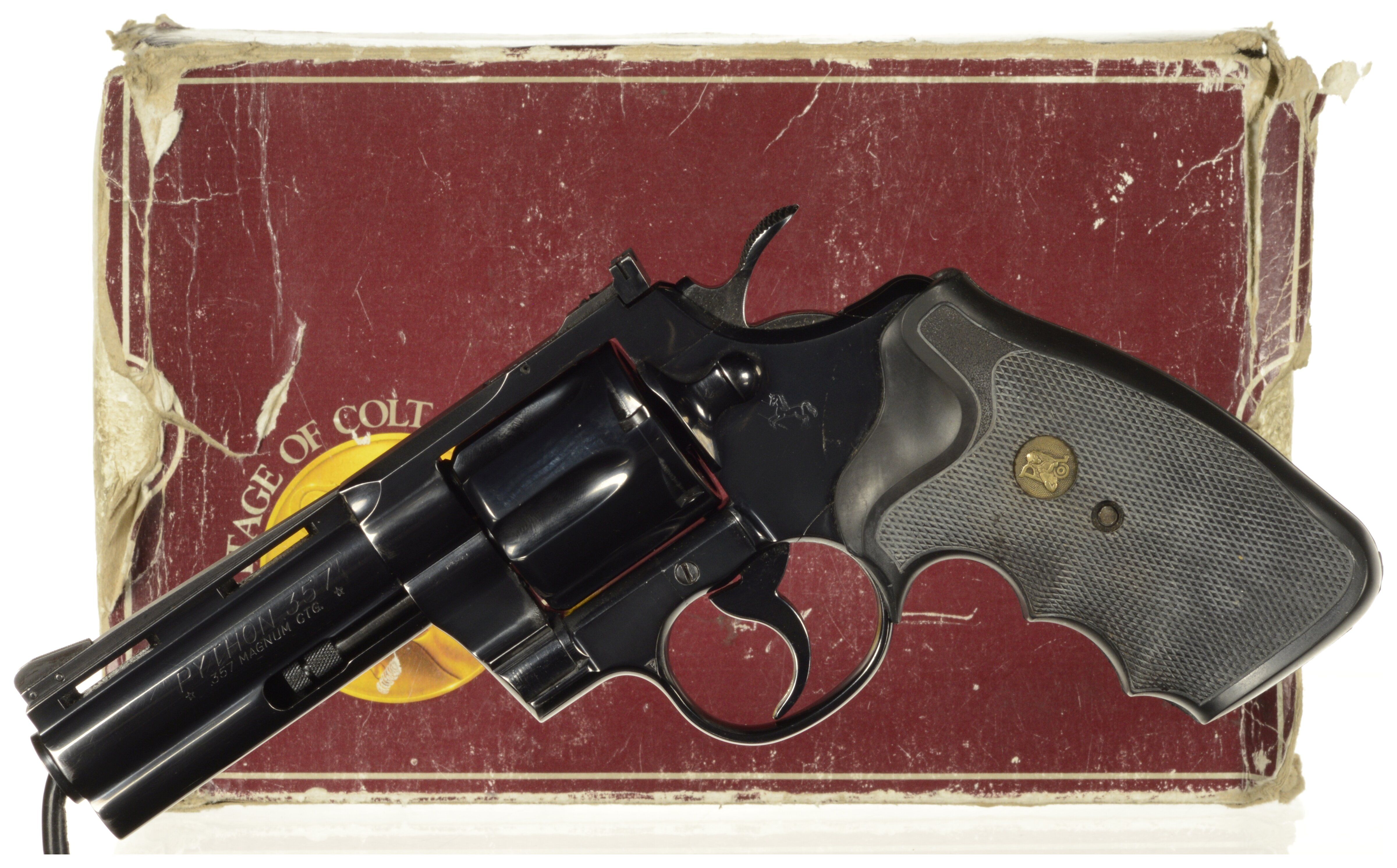 Colt Python Double Action Revolver with Box | Rock Island Auction