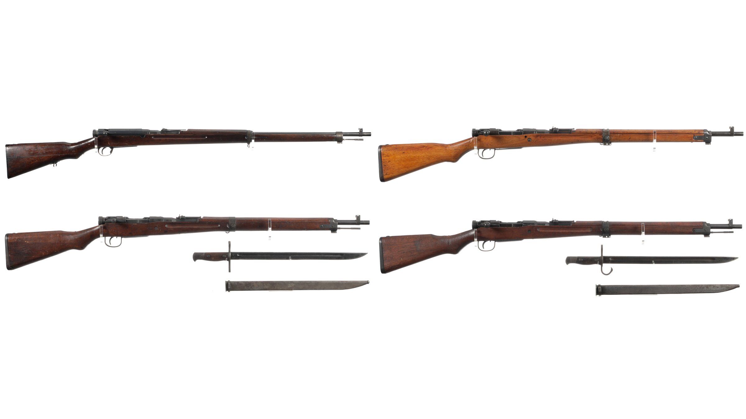 Four Japanese Military Arisaka Bolt Action Rifles | Rock Island Auction