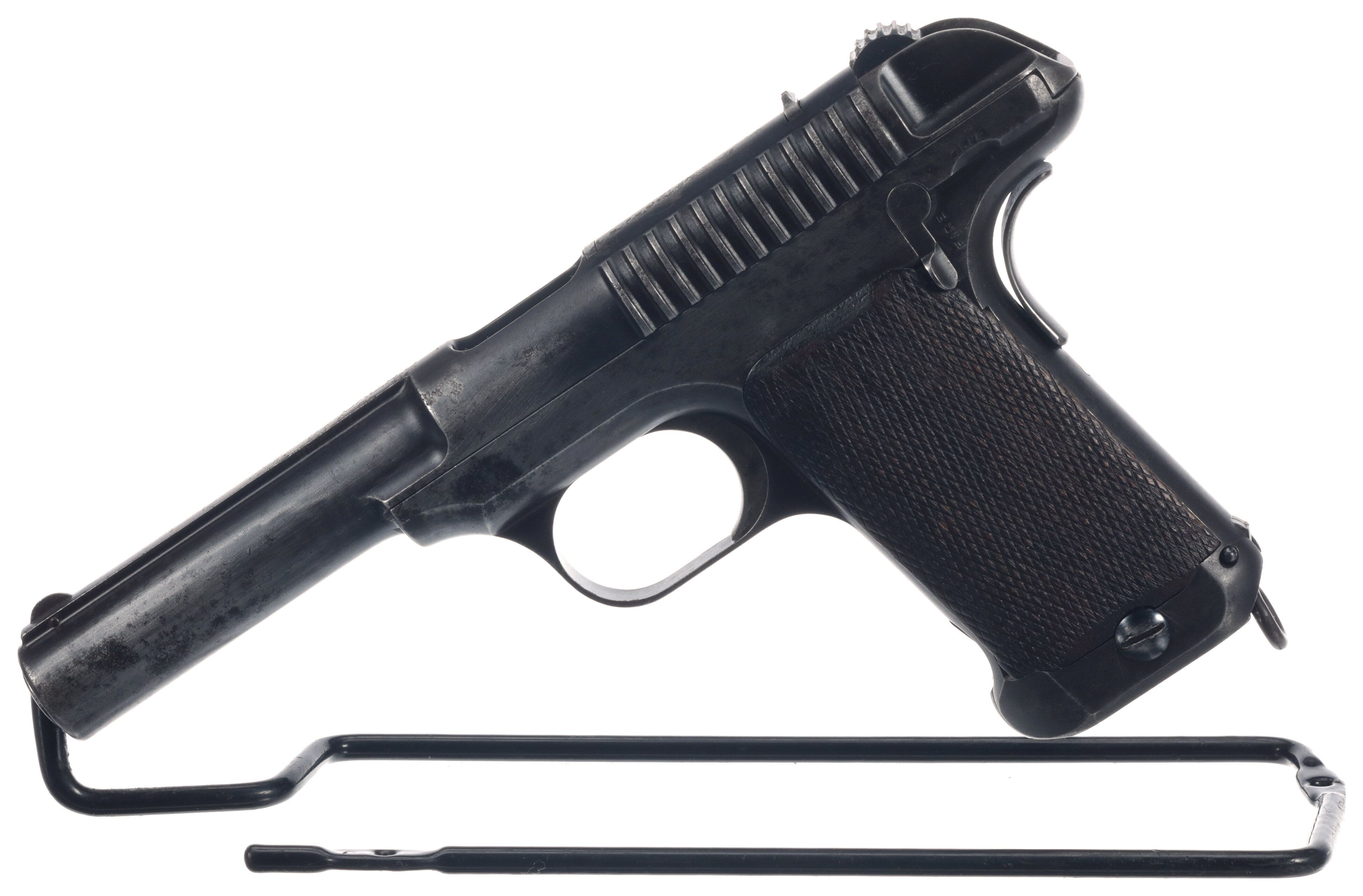 Savage Military Model 1907 Semi-Automatic Trials Pistol | Rock Island ...