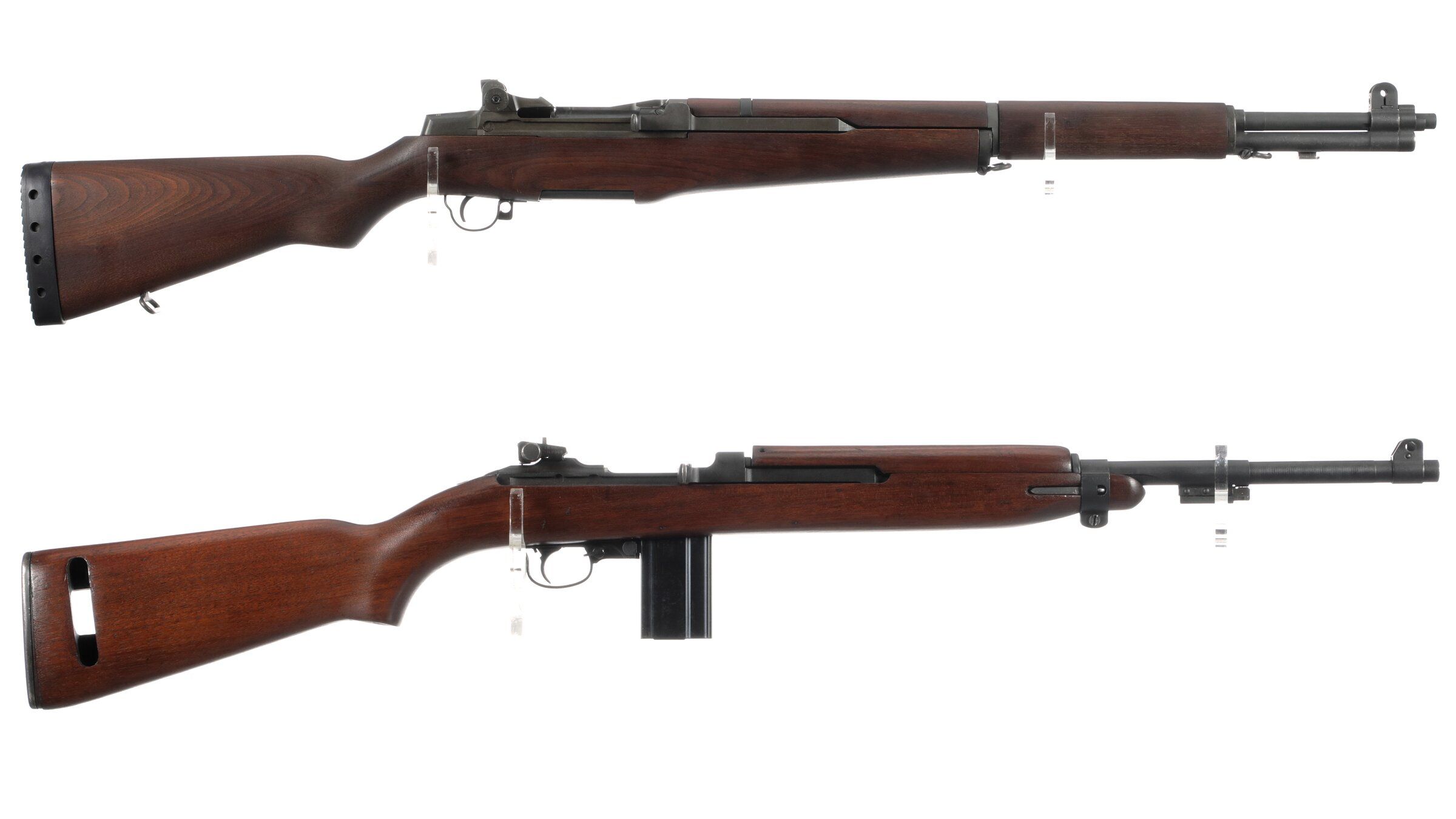 Two U.S. Military Semi-Automatic Rifles | Rock Island Auction