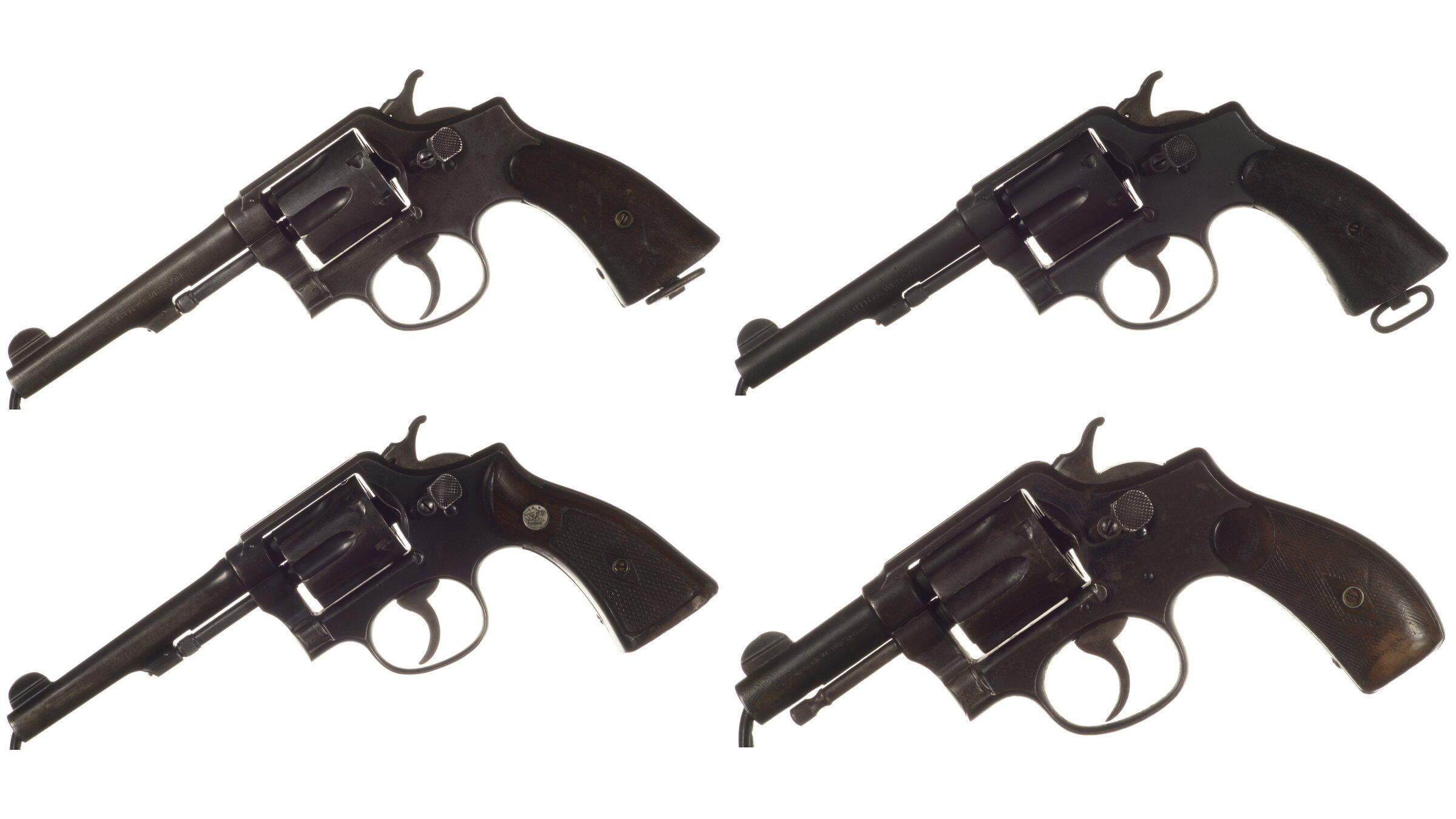 Four Smith & Wesson Double Action Revolvers | Rock Island Auction