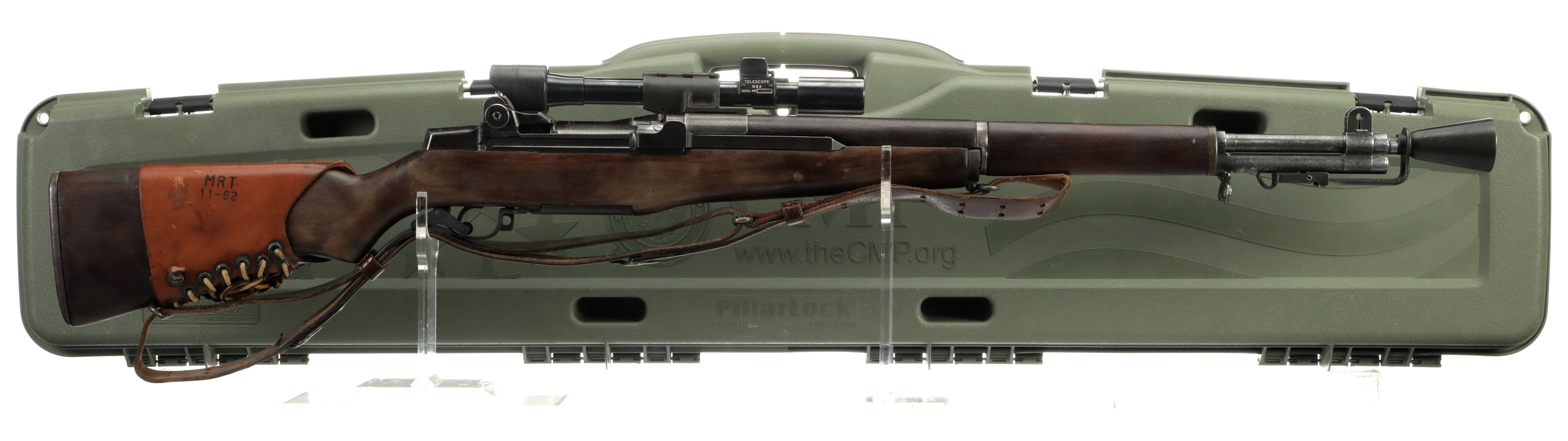 U.S. Springfield Armory M1D Sniper Rifle with M84 Scope | Rock Island ...