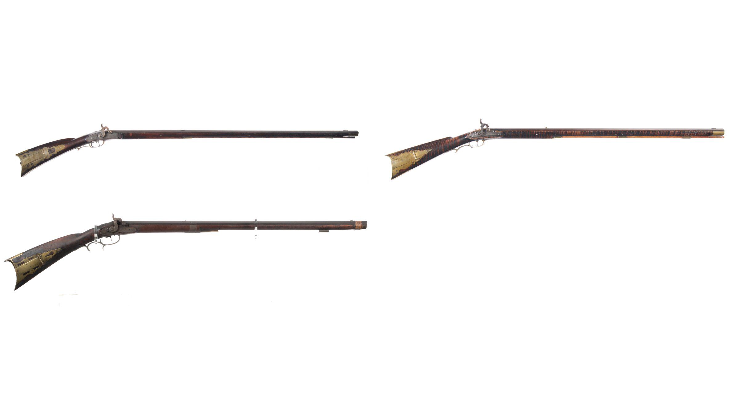 Three American Percussion Rifles | Rock Island Auction