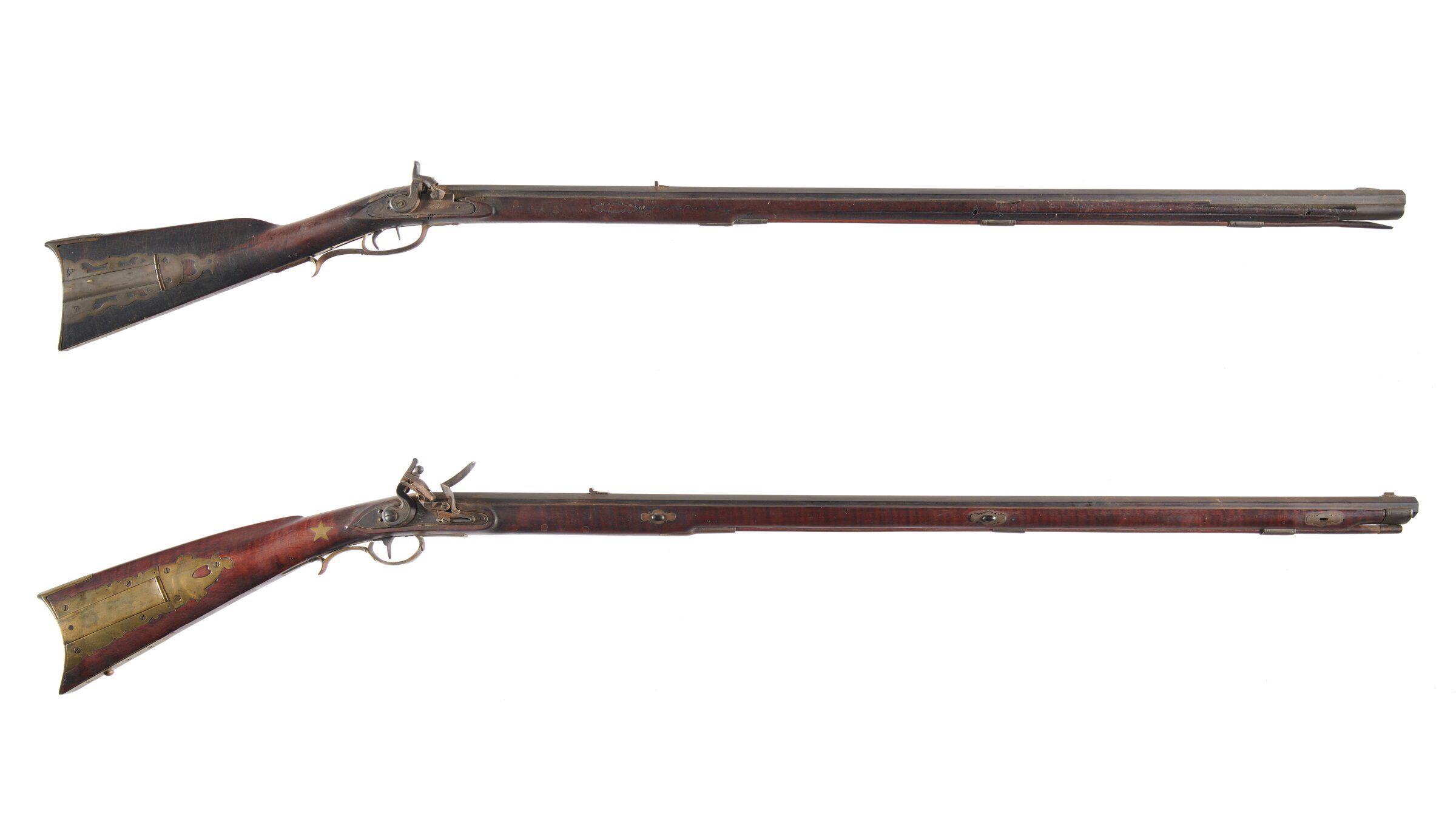 Two Antique American Long Rifles | Rock Island Auction