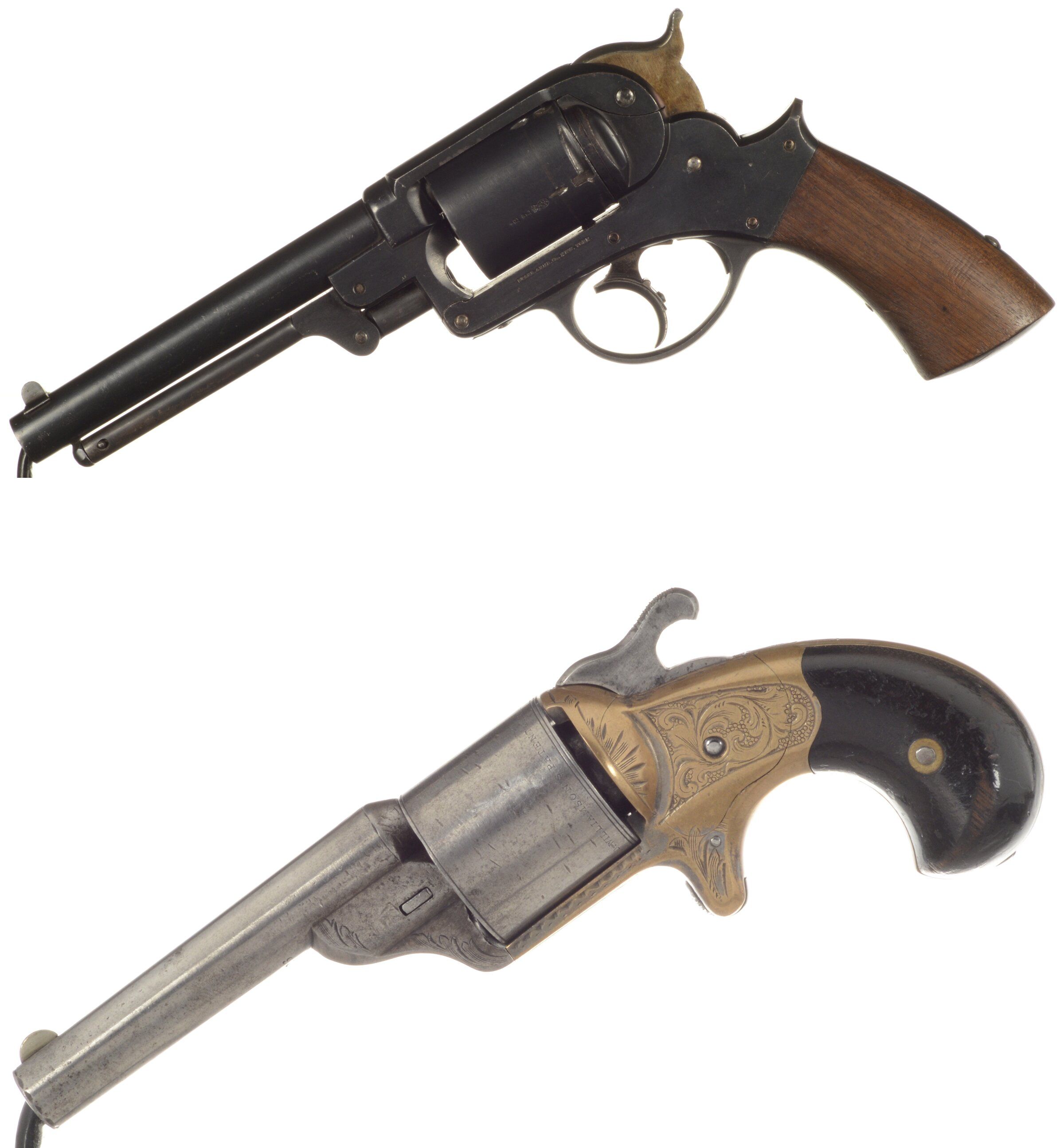 Two Antique American Revolvers | Rock Island Auction