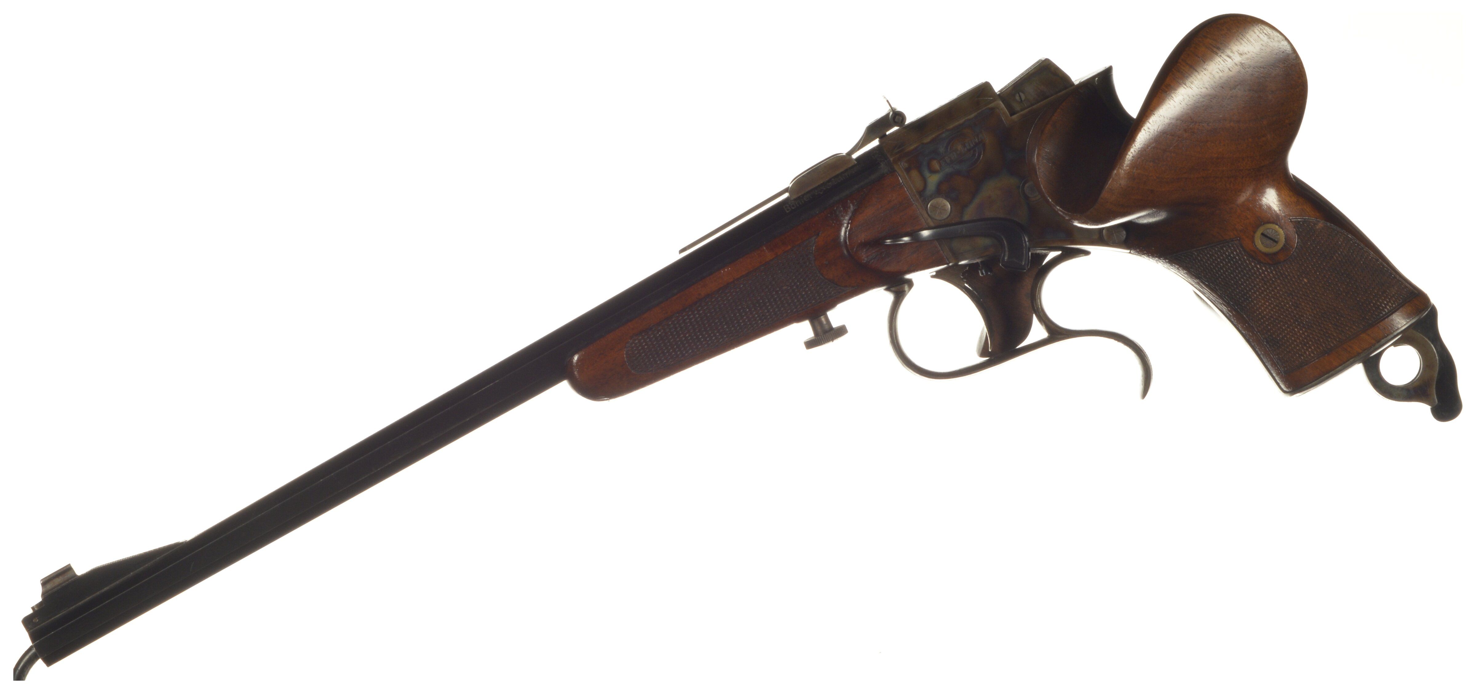 Engraved Buchel Luna Single Shot Target Pistol | Rock Island Auction
