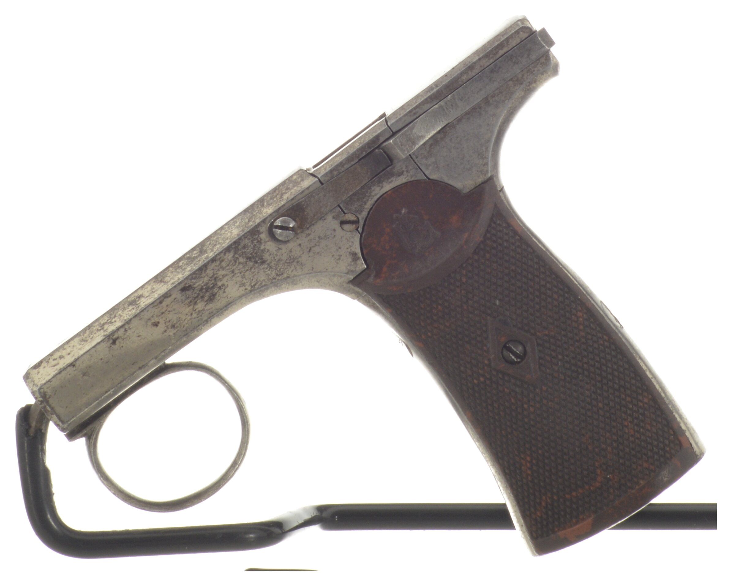French Brun-Latrige Model 1900 Ring Trigger Magazine Pistol | Rock ...