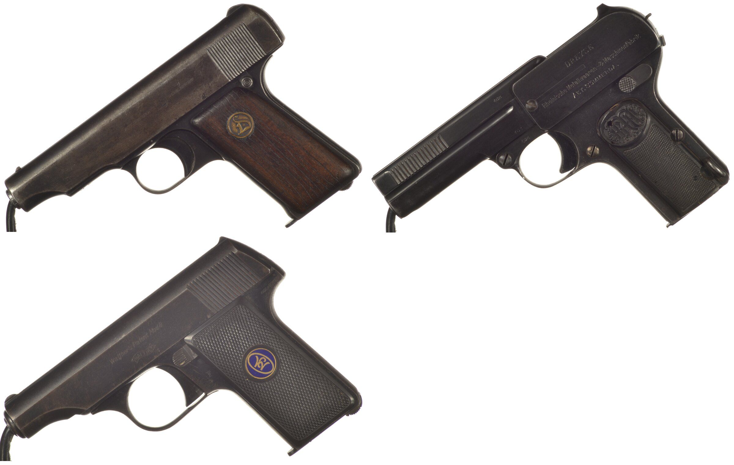 Three German Semi-Automatic Pistols | Rock Island Auction