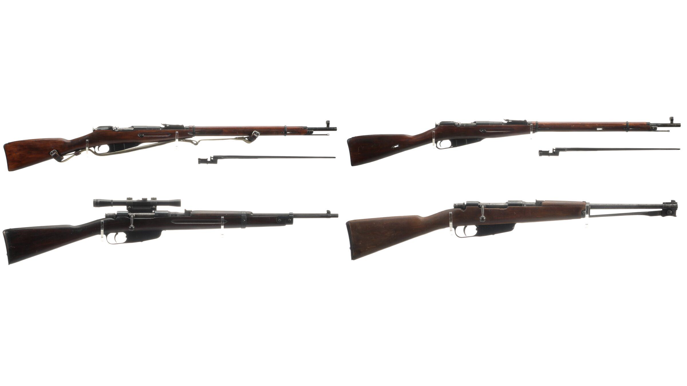 Four Bolt Action Military Long Guns | Rock Island Auction Four Bolt Action Military Long Guns | Rock Island Auction