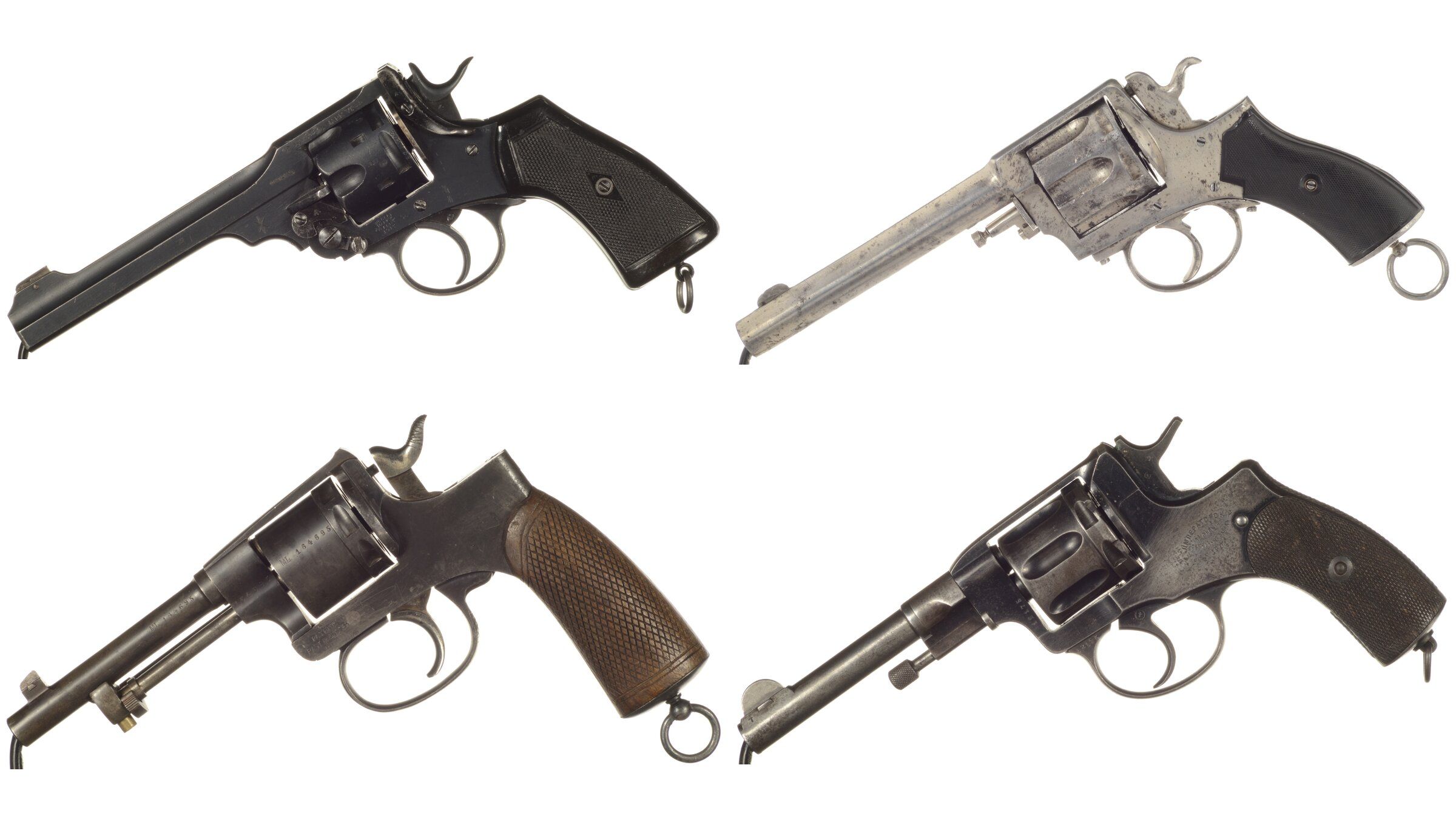 Four Double Action Revolvers | Rock Island Auction