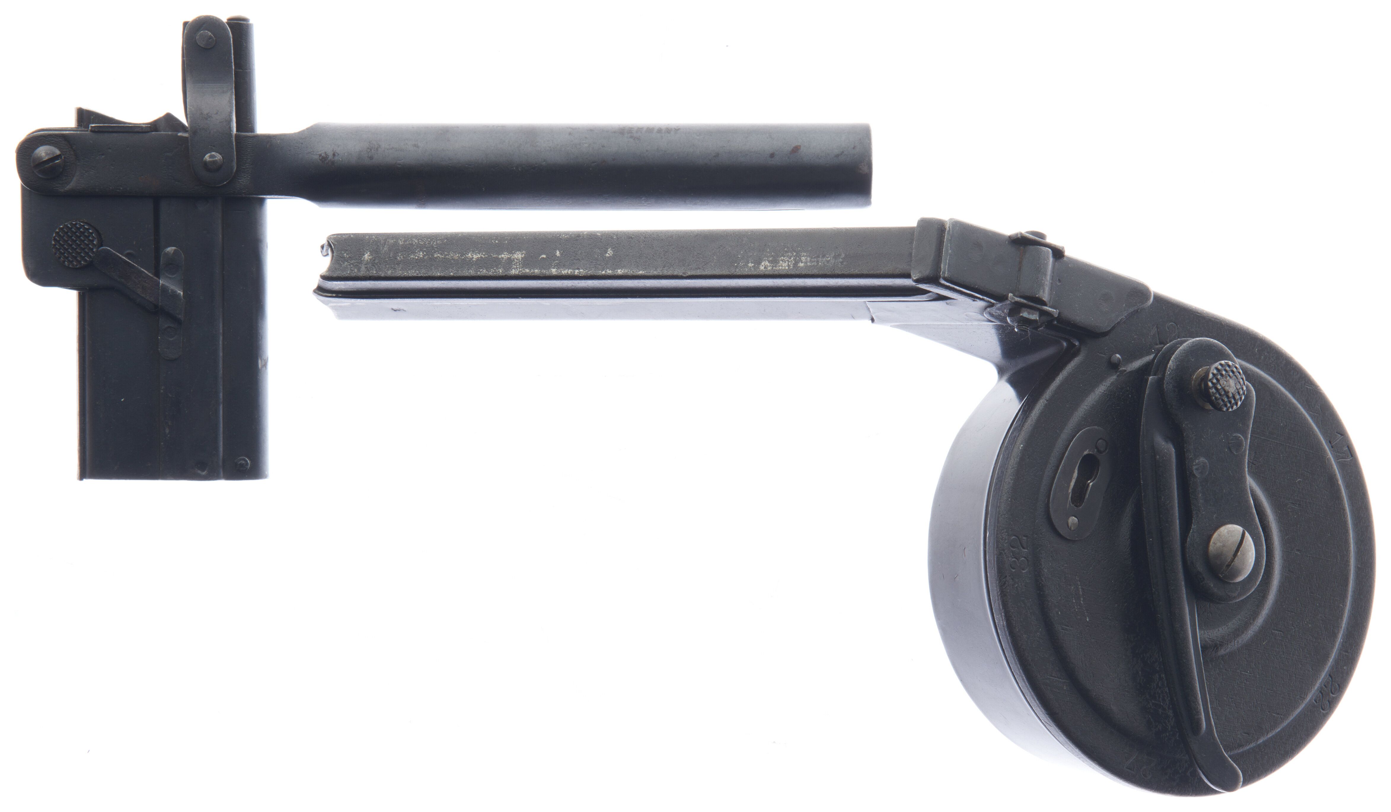 Artillery Luger "Trommelmagazin" Snail Drum Magazine and Loader | Rock ...