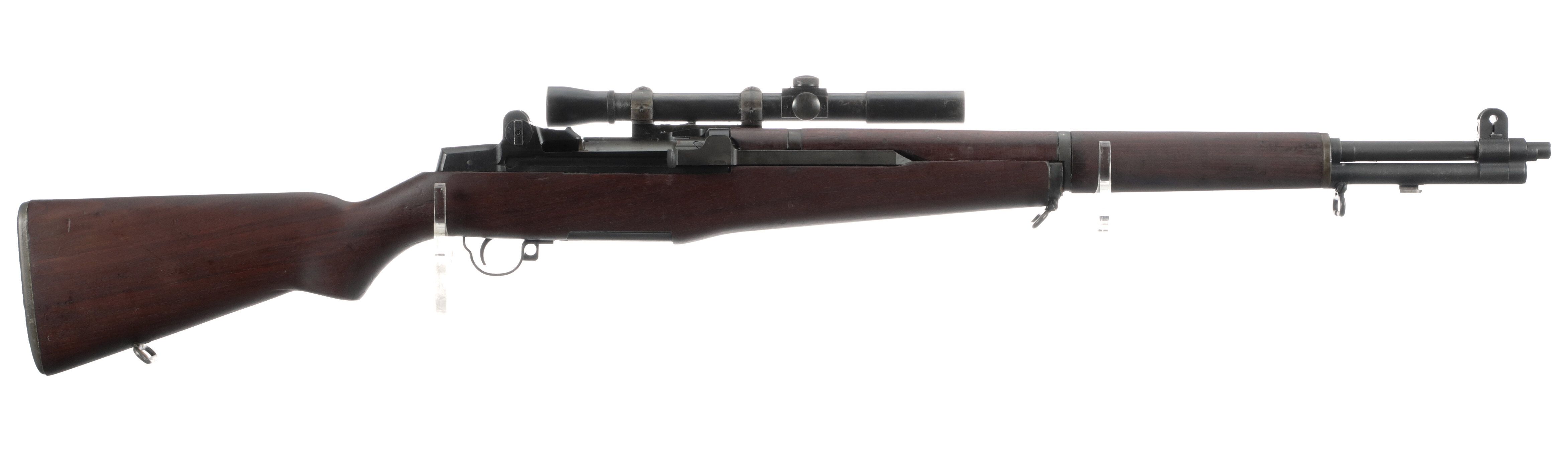 U.S. Springfield M1C Semi-Automatic Sniper Rifle with M82 Scope | Rock ...