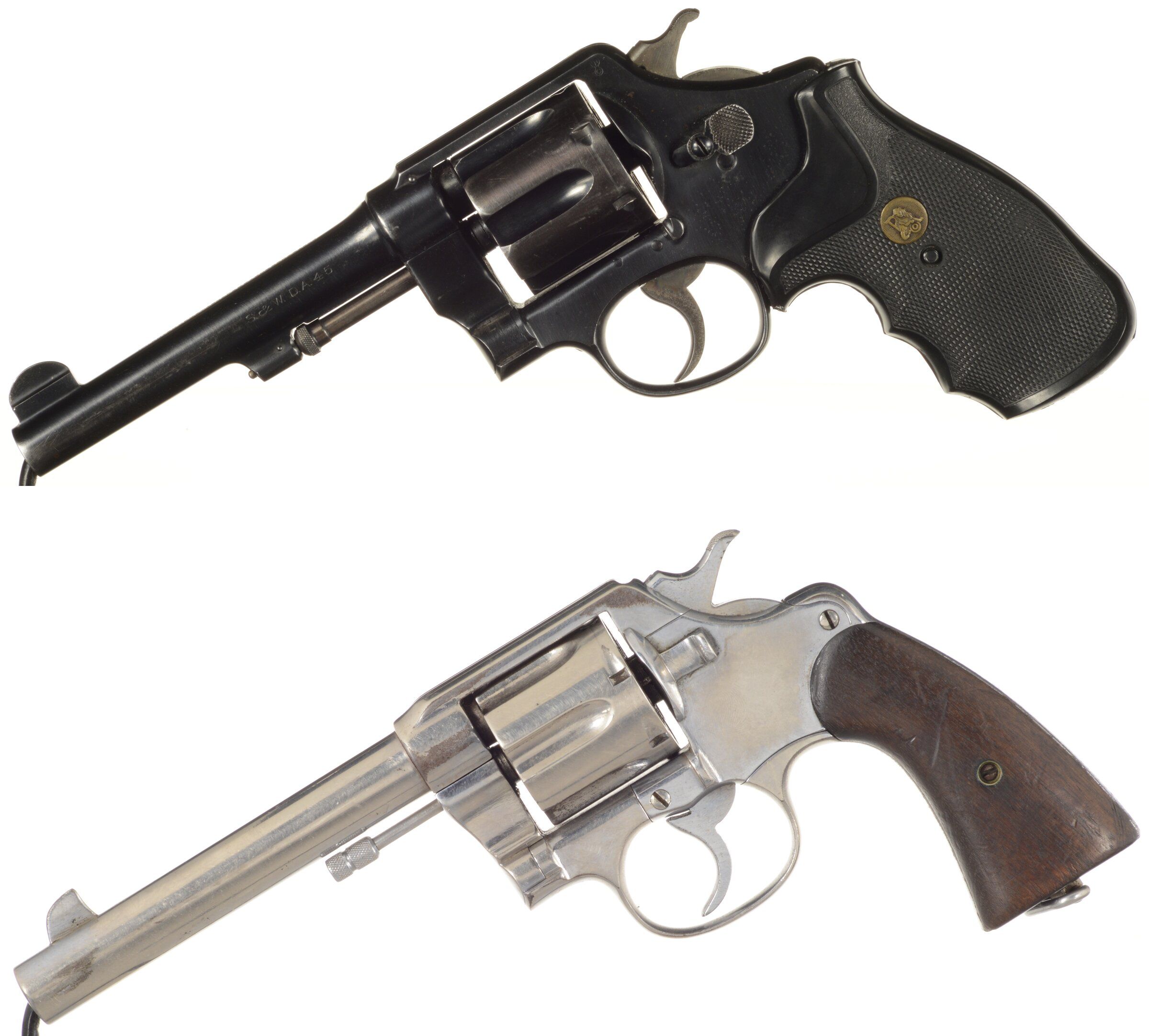Two U.S. Model 1917 Double Action Revolvers | Rock Island Auction