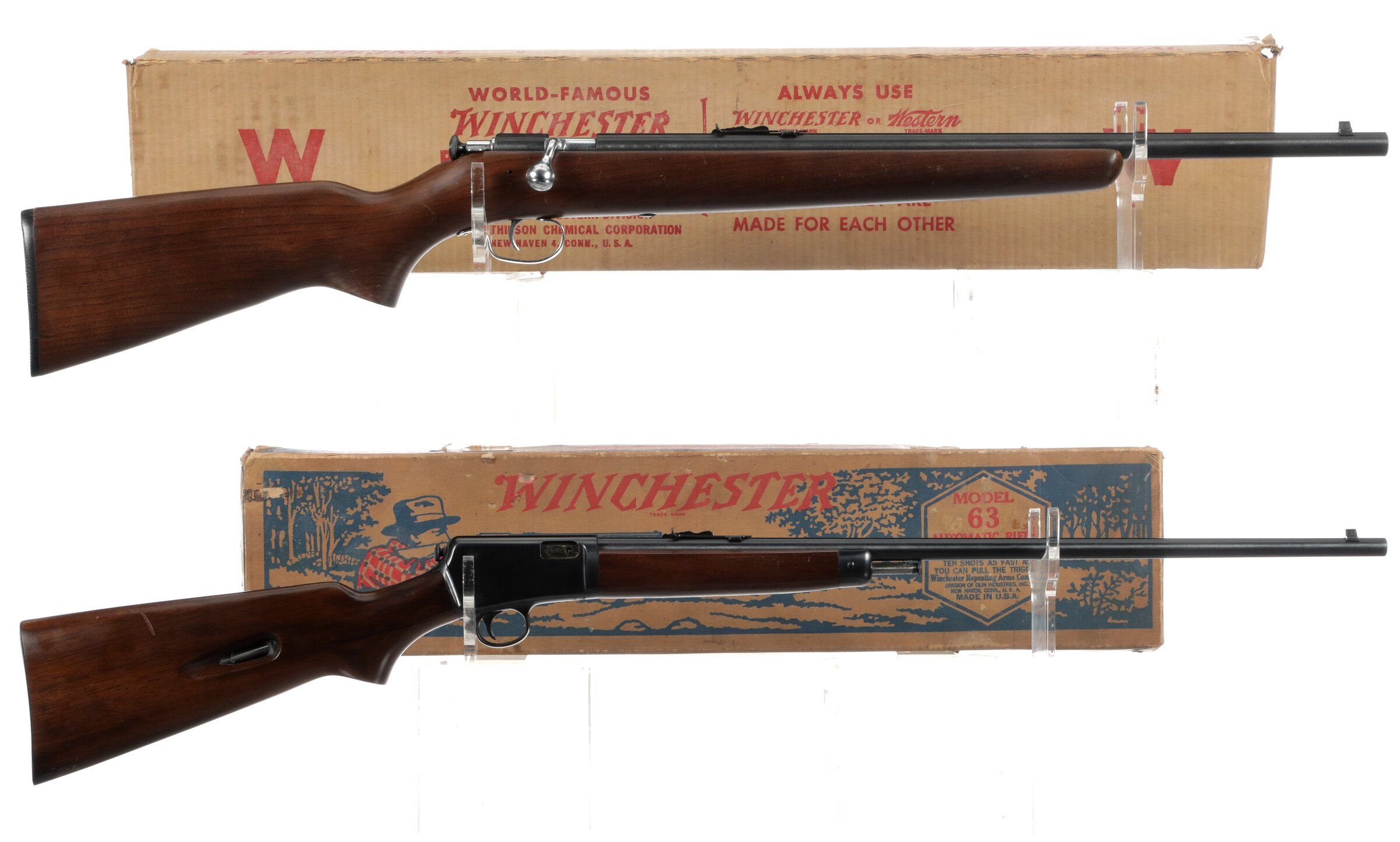Two Winchester Rimfire Sporting Rifles | Rock Island Auction