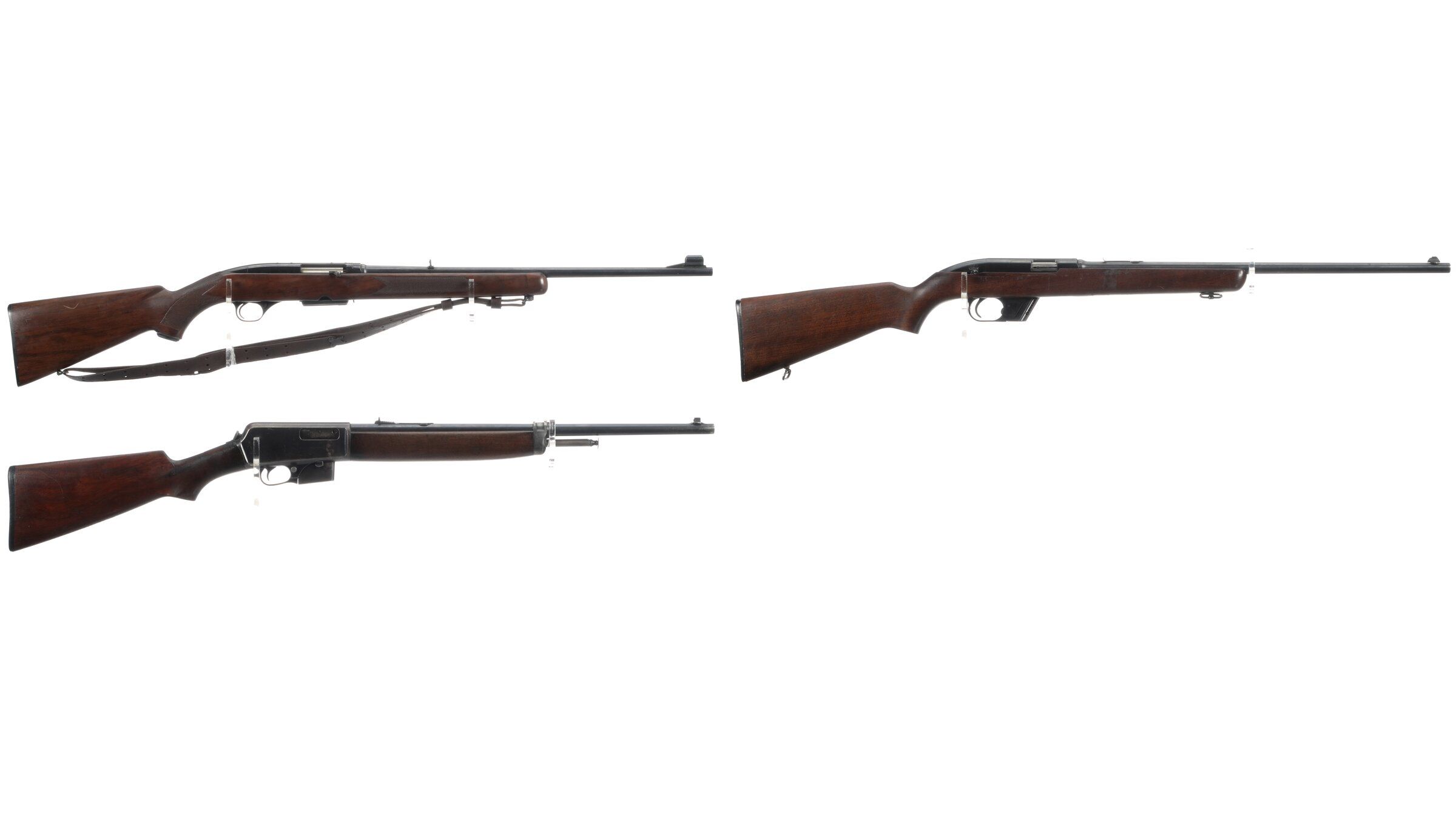 Three Winchester Semi-Automatic Rifles | Rock Island Auction