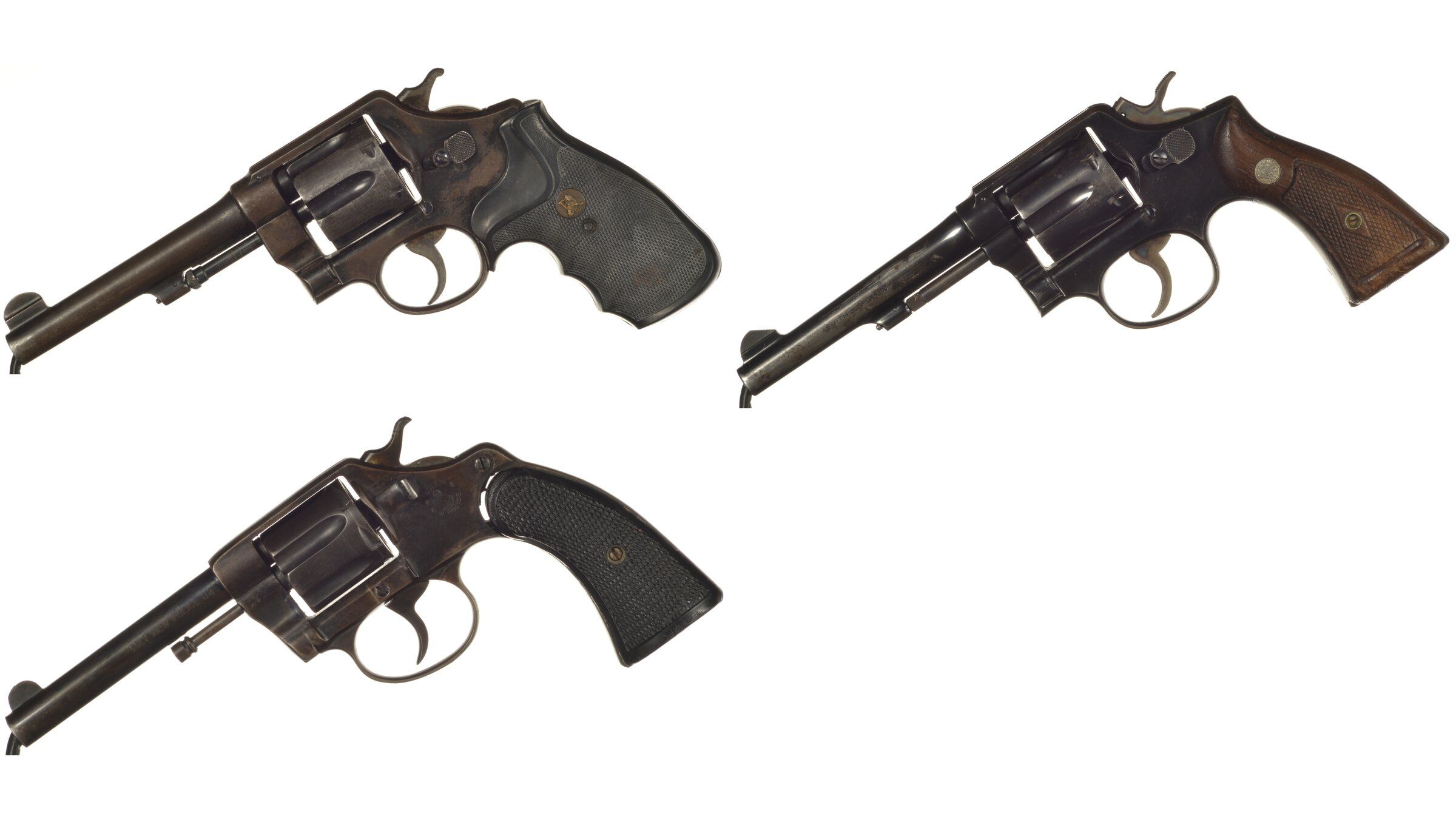Three American Double Action Revolvers | Rock Island Auction