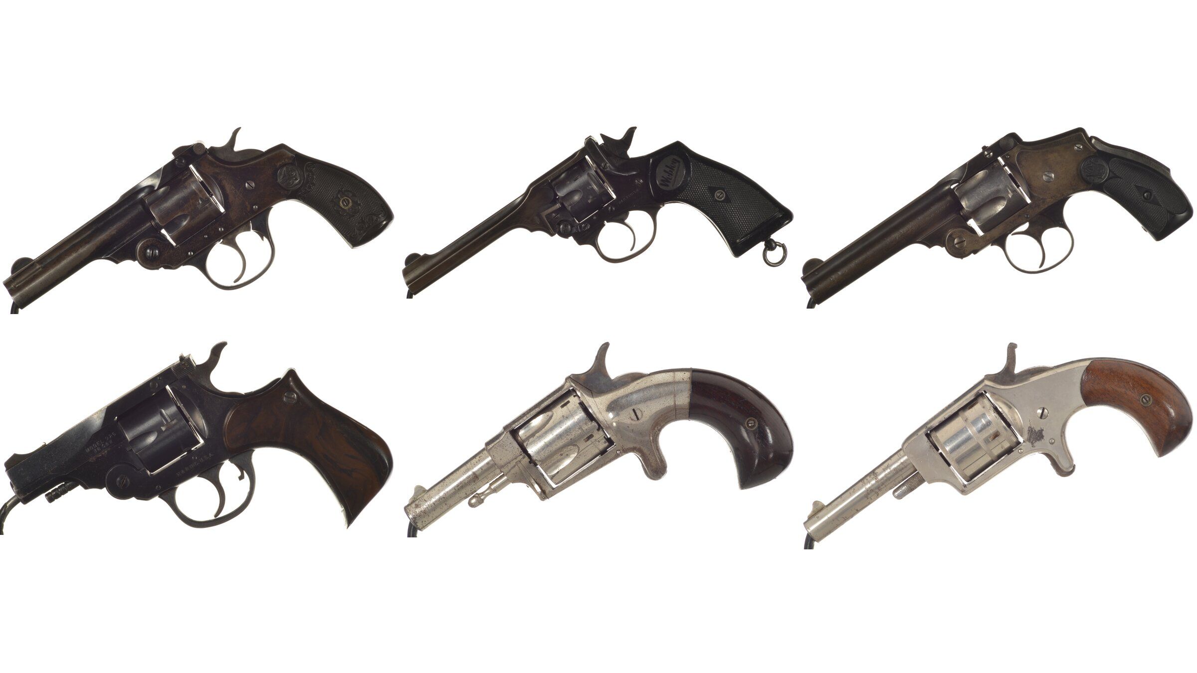 Six Revolvers | Rock Island Auction