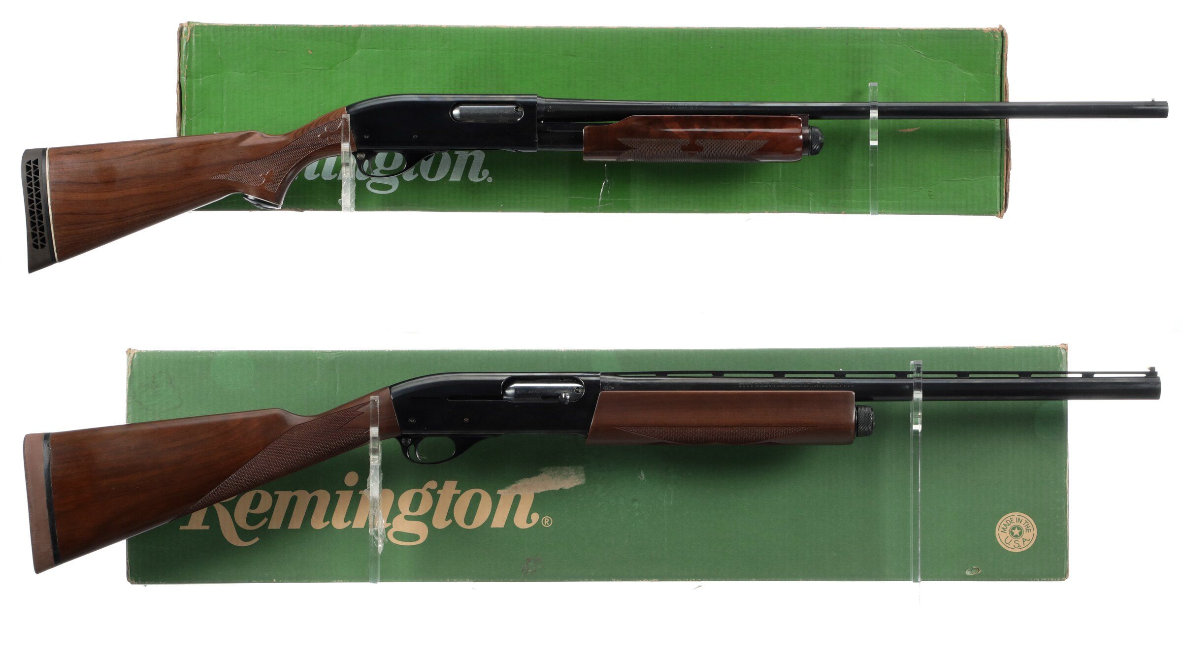 Two Remington Shotguns with Boxes | Rock Island Auction