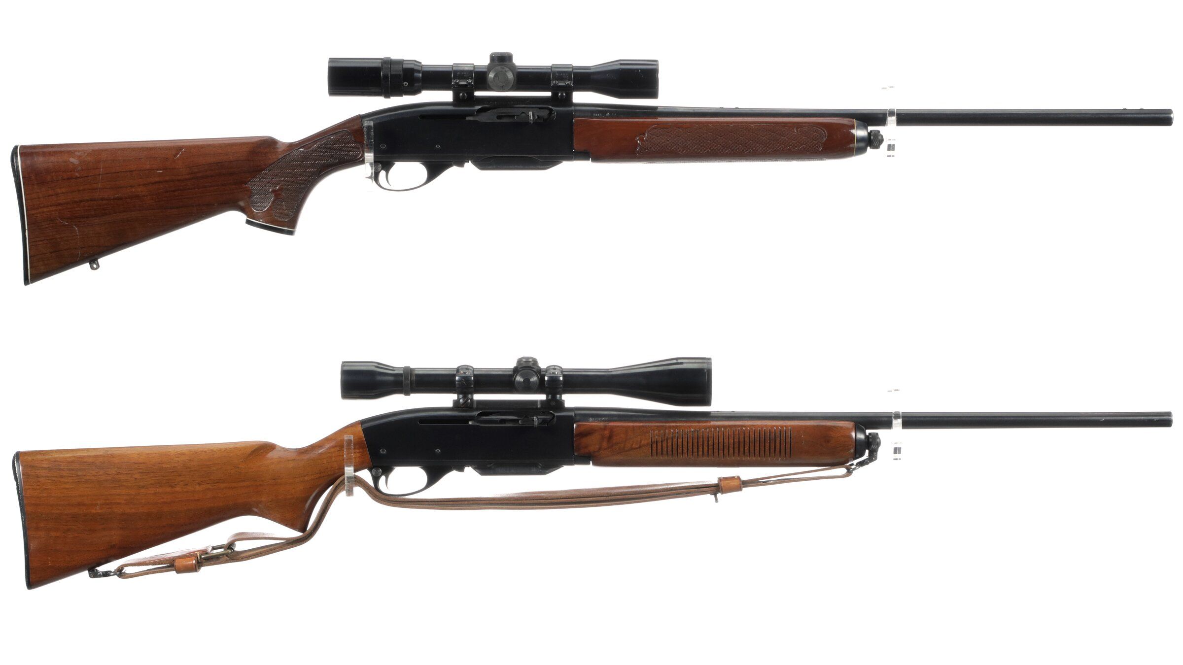 Two Remington model 742 Woodsmaster Semi-Automatic Rifles | Rock Island ...