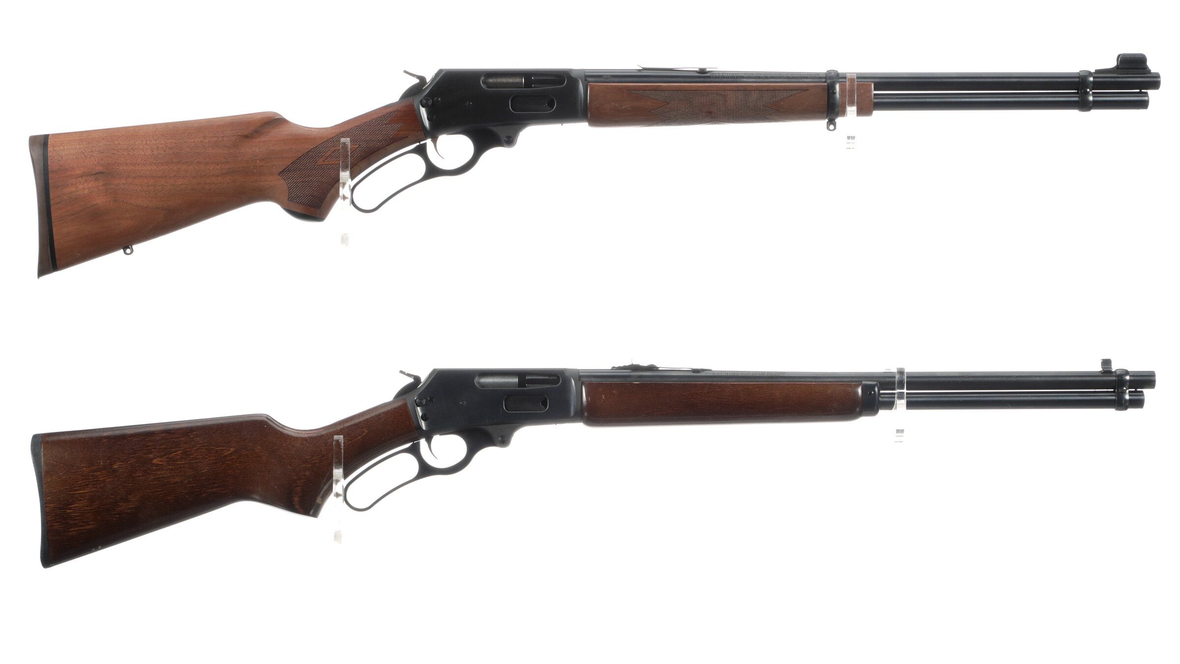 Two Marlin Lever Action Rifles | Rock Island Auction