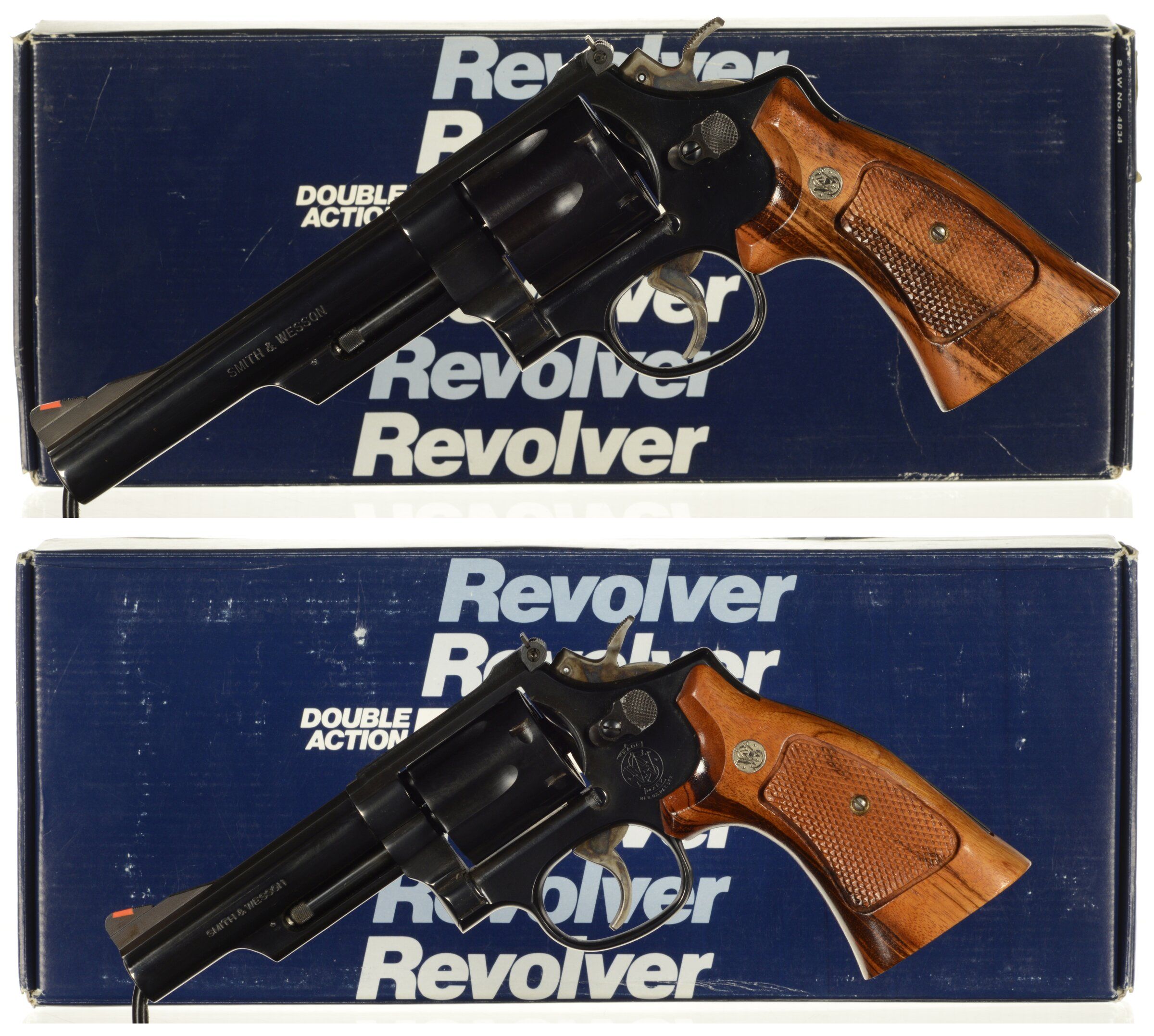 Two Smith & Wesson Double Action Revolvers with Boxes | Rock Island Auction
