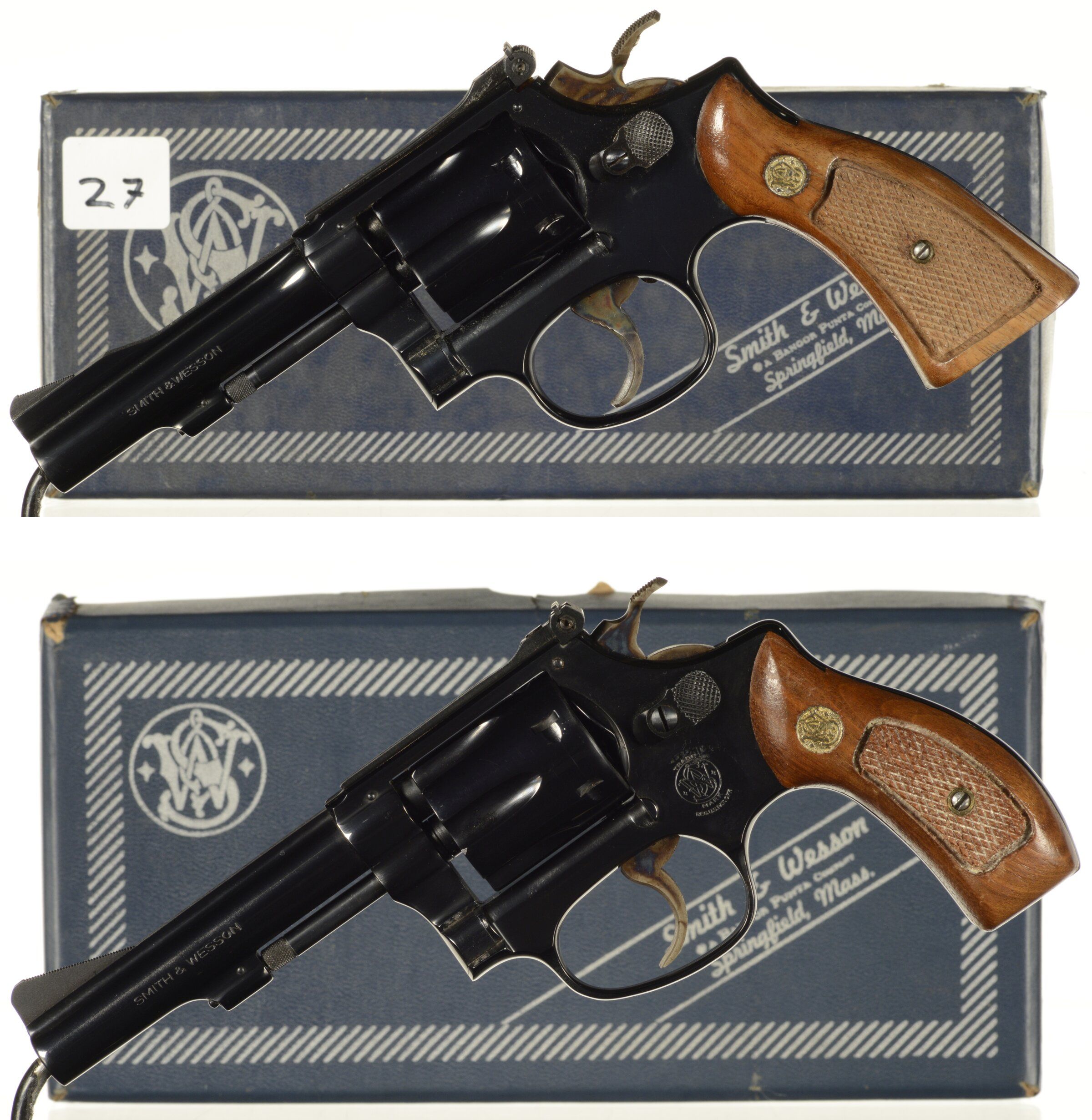 Two Smith & Wesson Double Action Revolvers with Boxes | Rock Island Auction