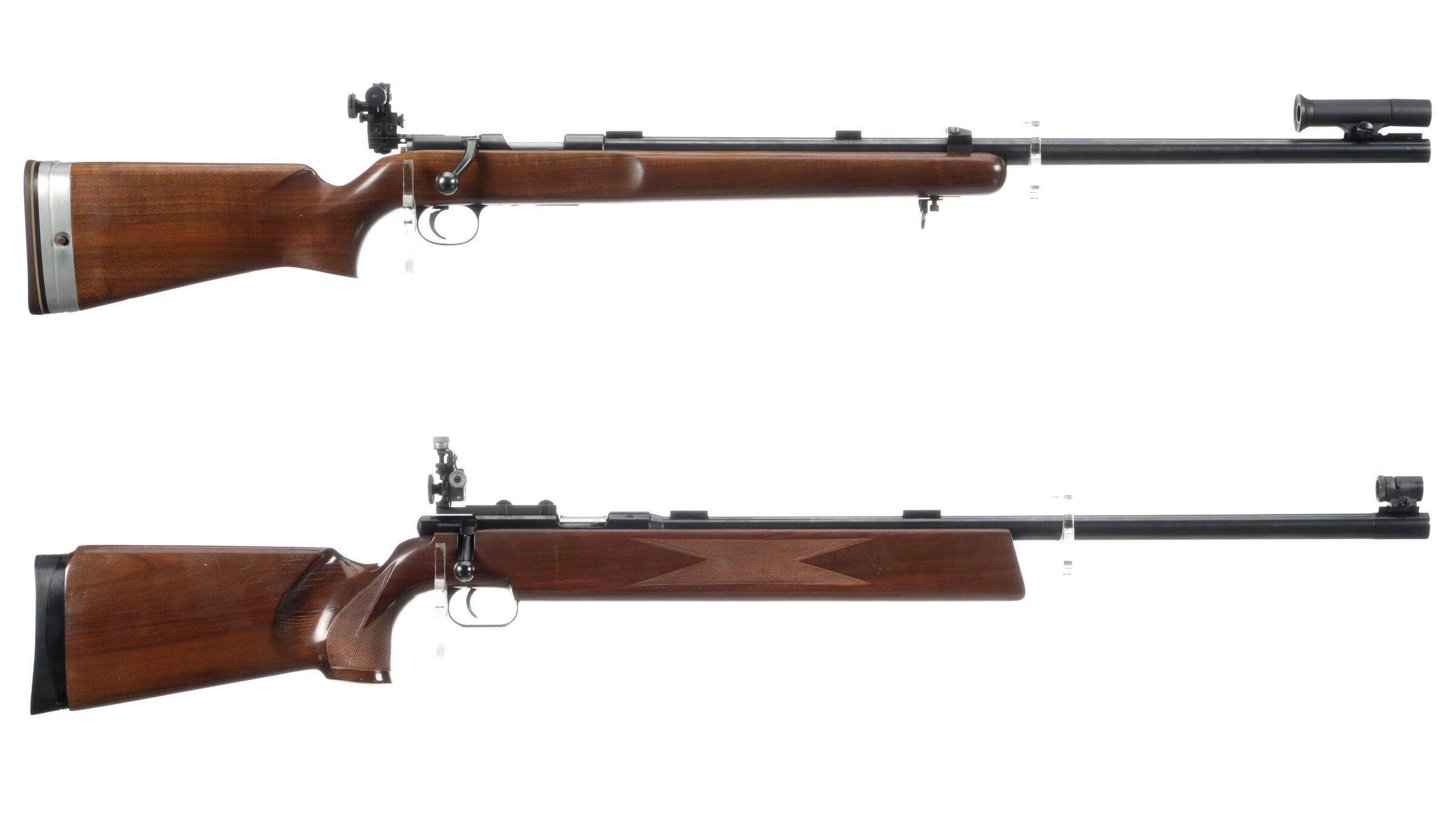 Two Bolt Action Rimfire Benchrest Rifles | Rock Island Auction
