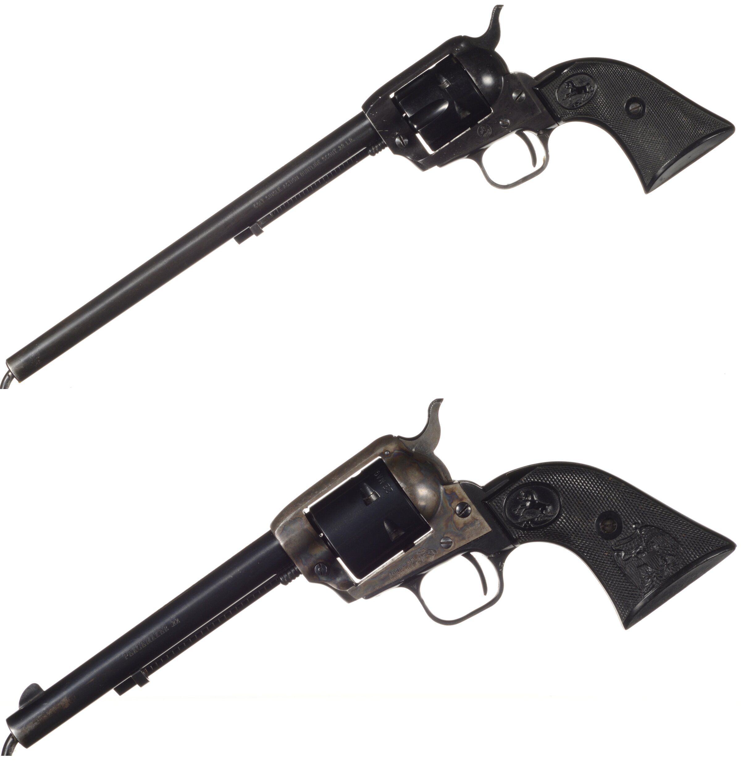 Two Colt Single Action Rimfire Revolvers | Rock Island Auction