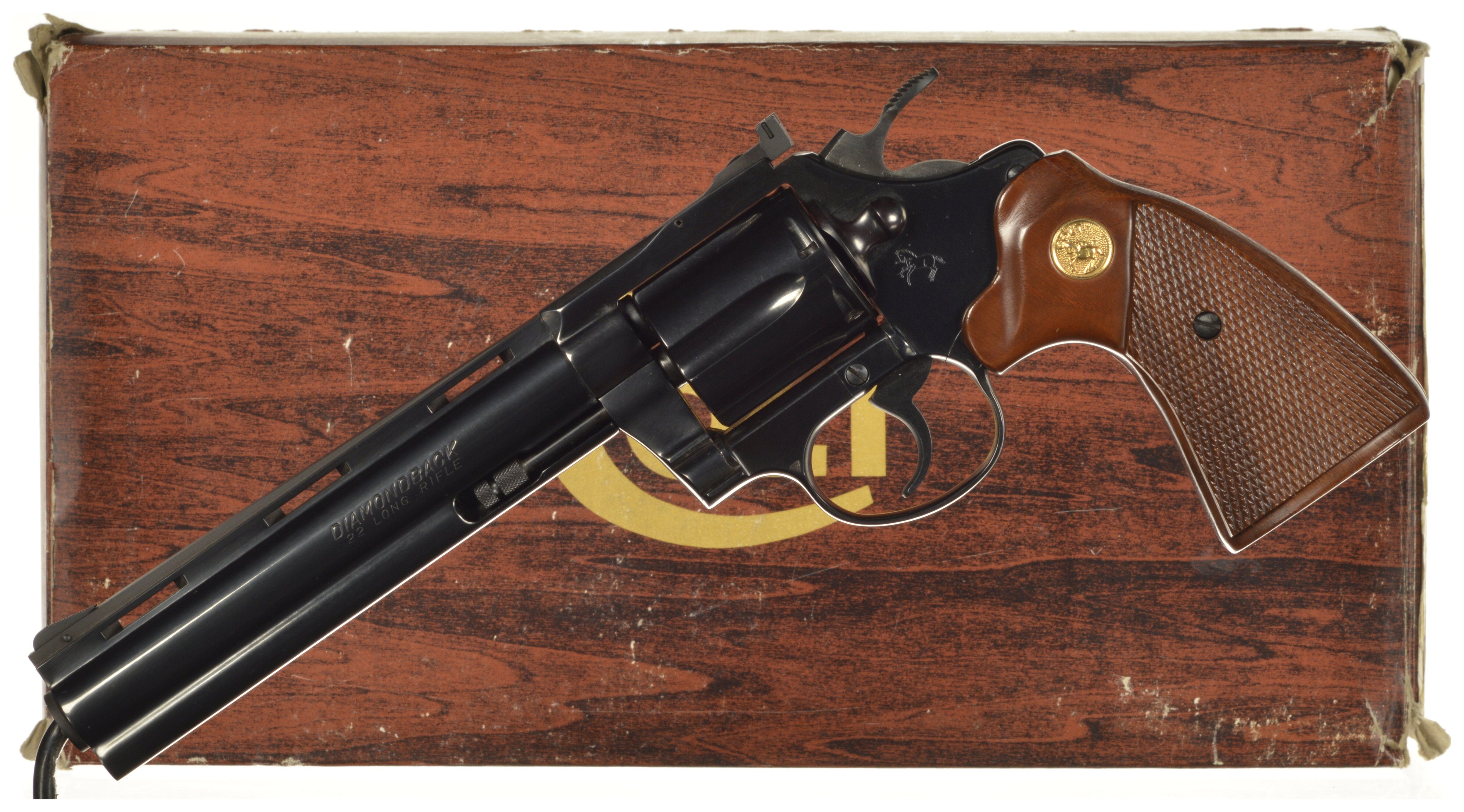Colt Diamondback Double Action Revolver with Box | Rock Island Auction