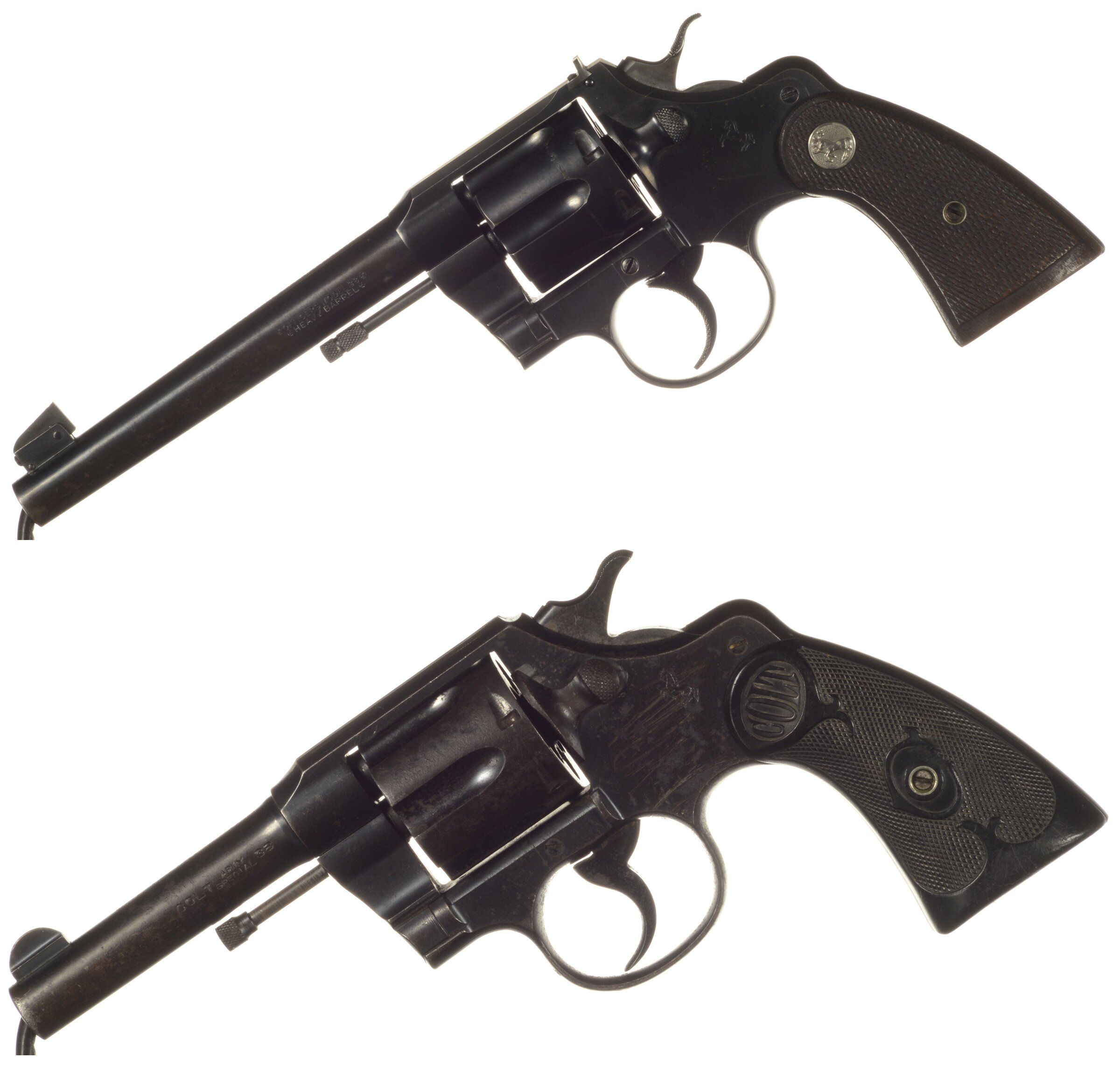 Two Colt Double Action Revolvers | Rock Island Auction